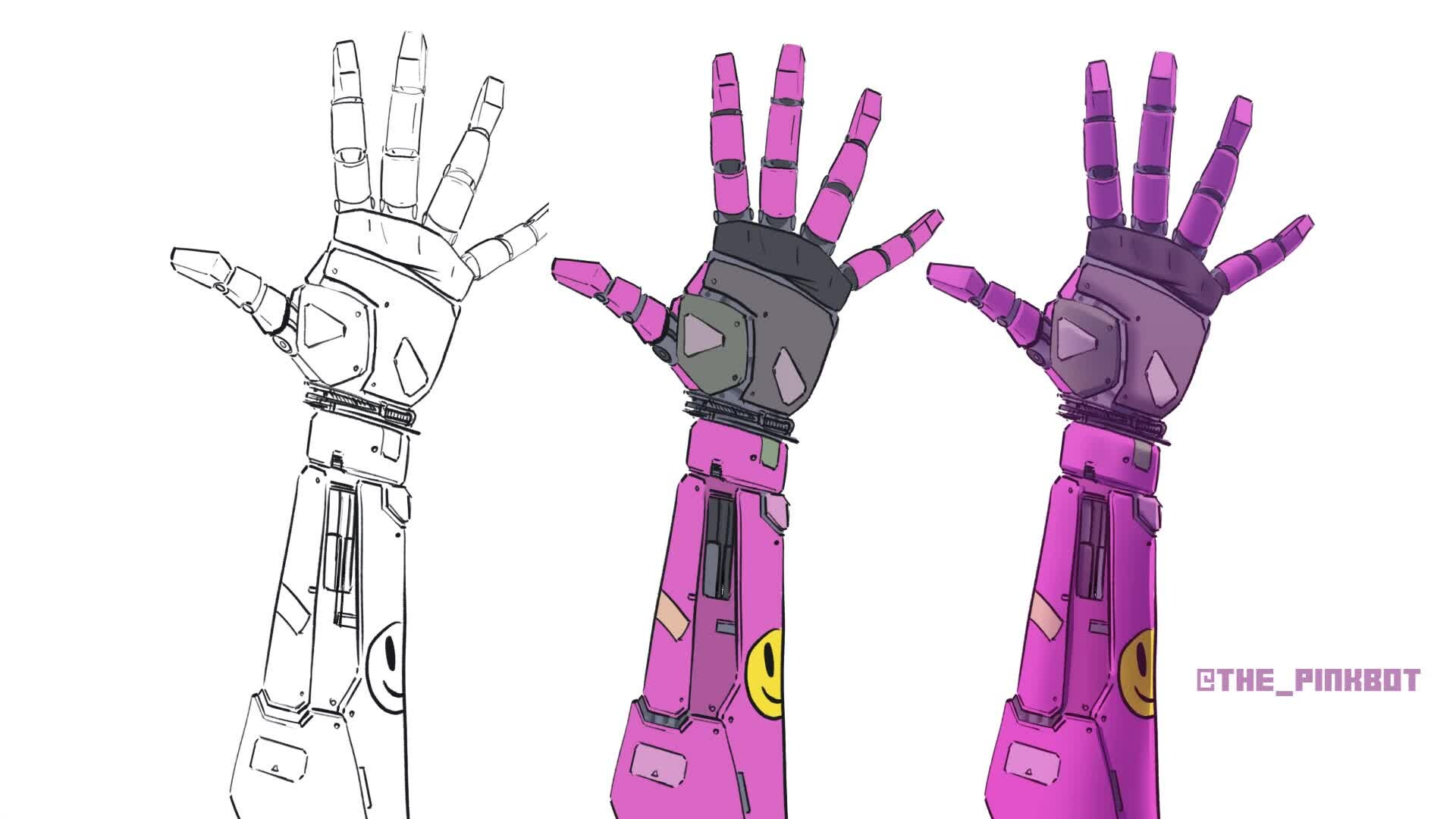 ArtStation - Robo Hand Animation