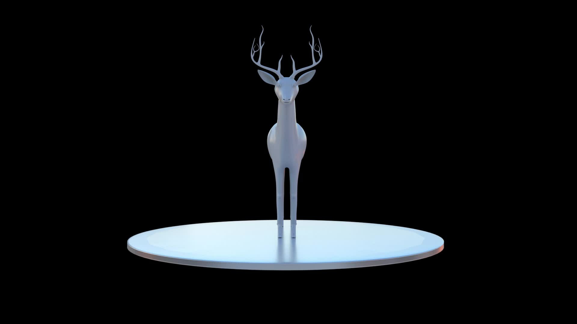 ArtStation - Turntable Deer Animation