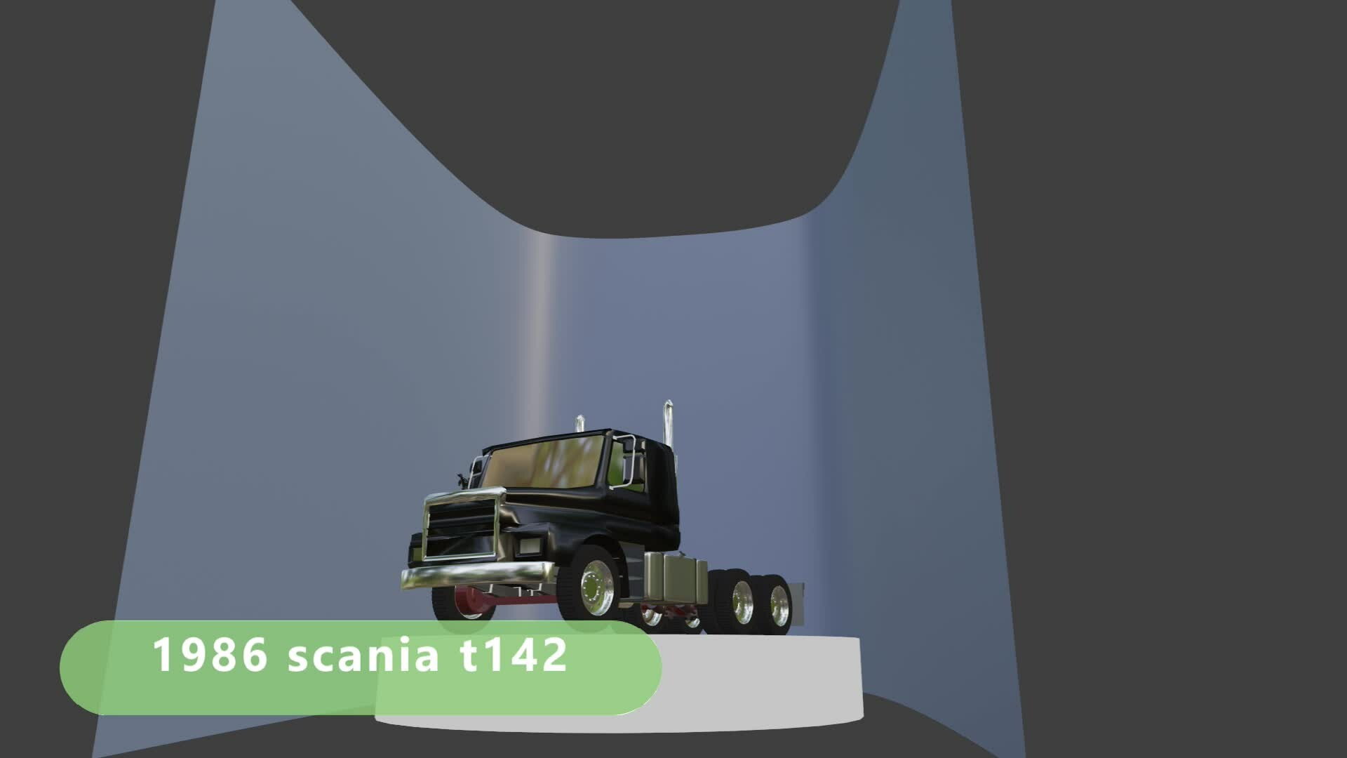 ArtStation - Scania T142 Turntable