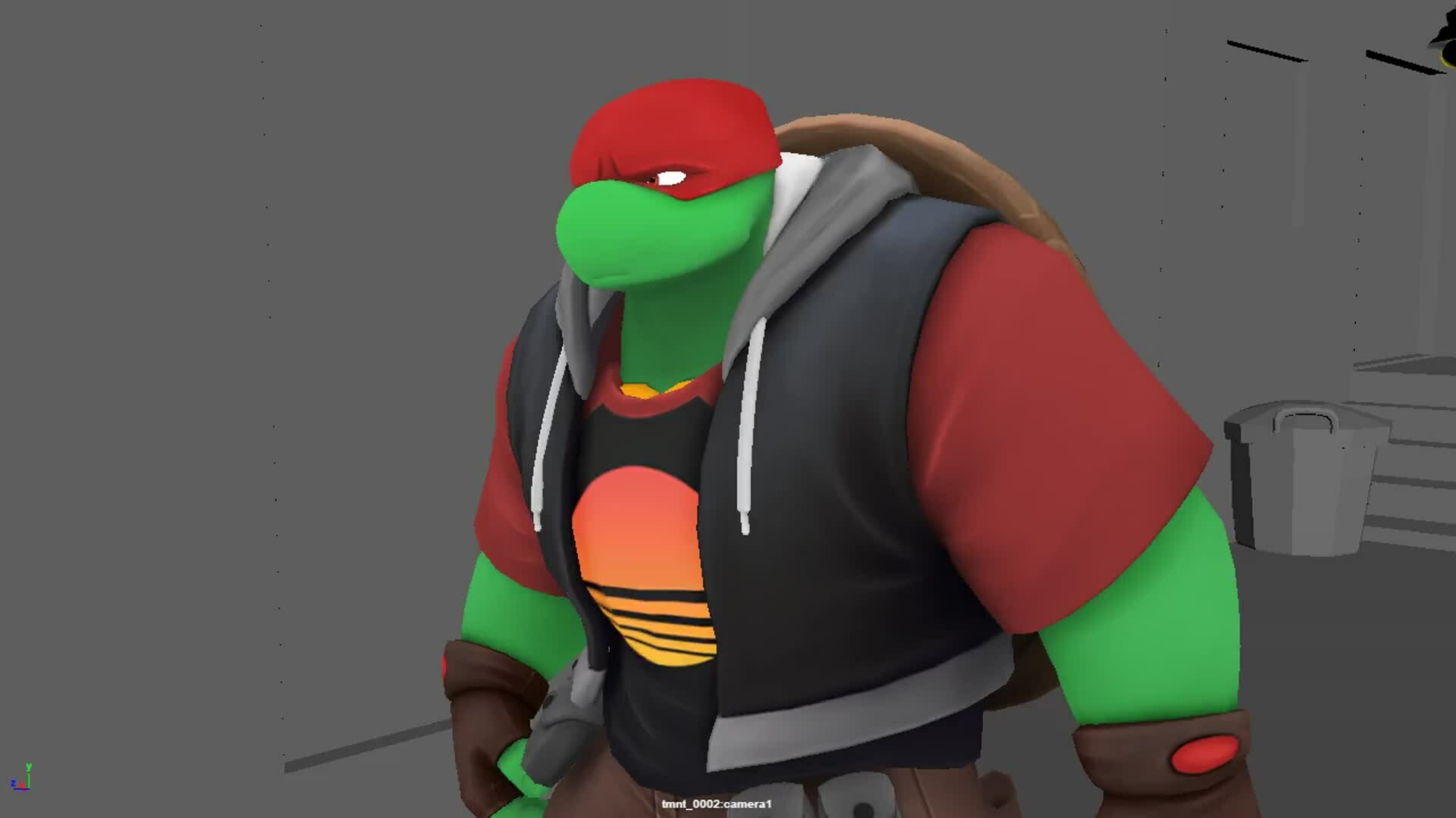 ArtStation - Raphael fight scene