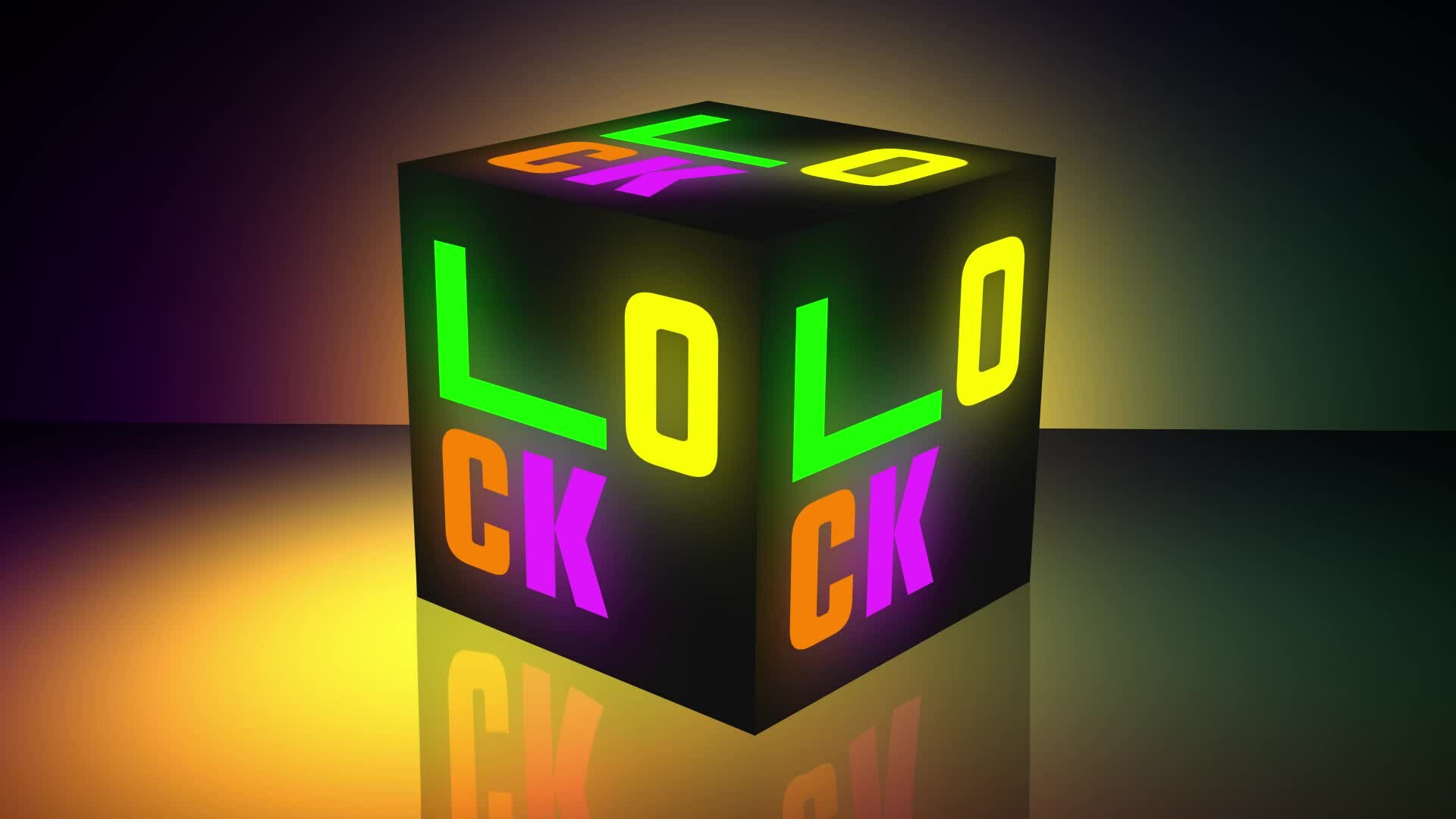 ArtStation - Neon Box Animation