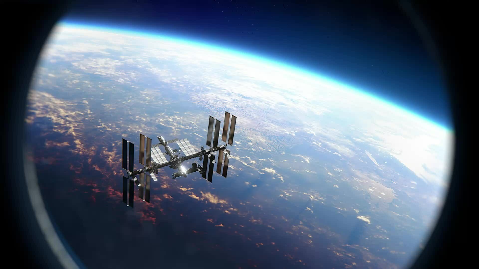 ArtStation - ISS in Space