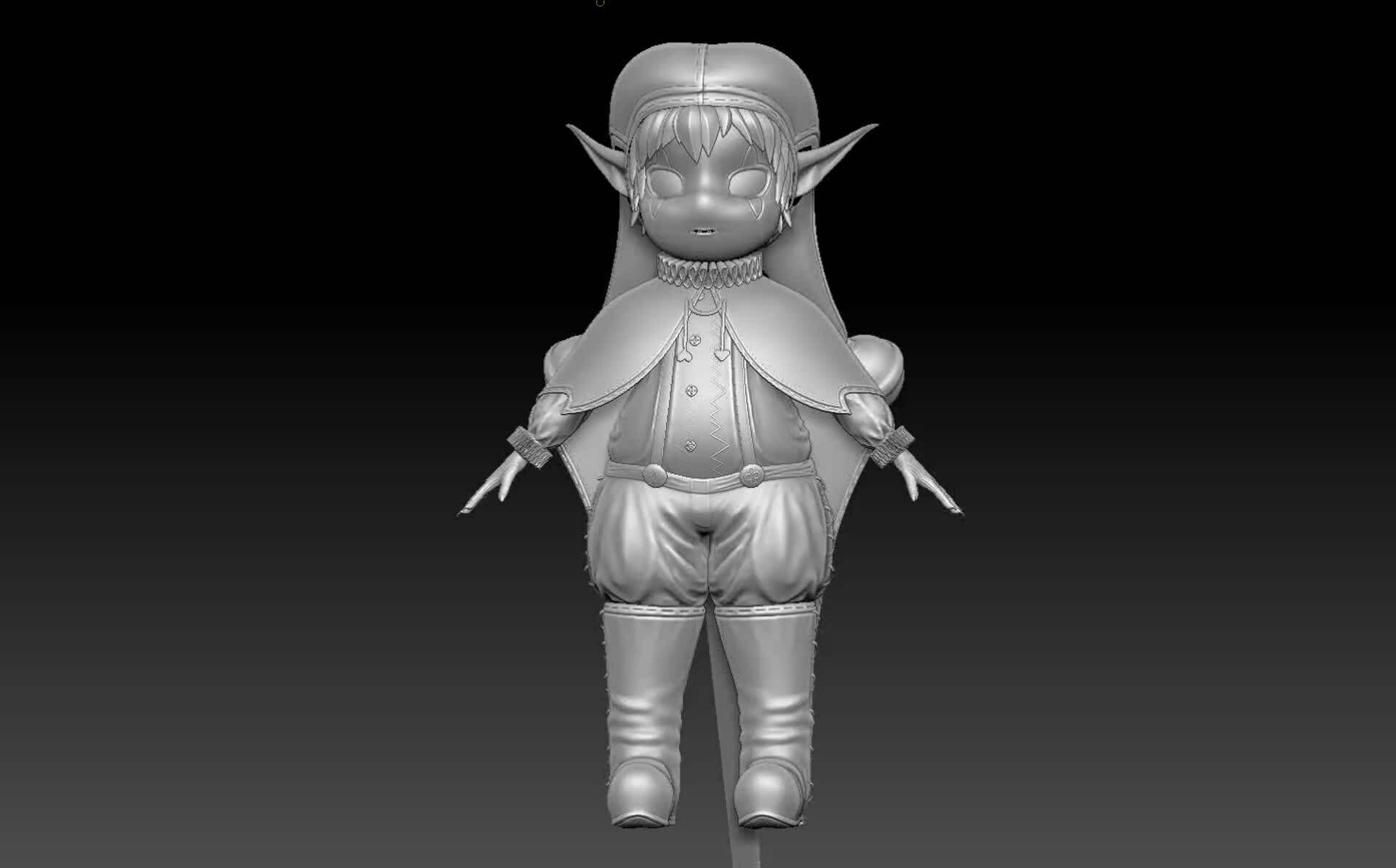 ArtStation - Deltarune - Jevil - WIP