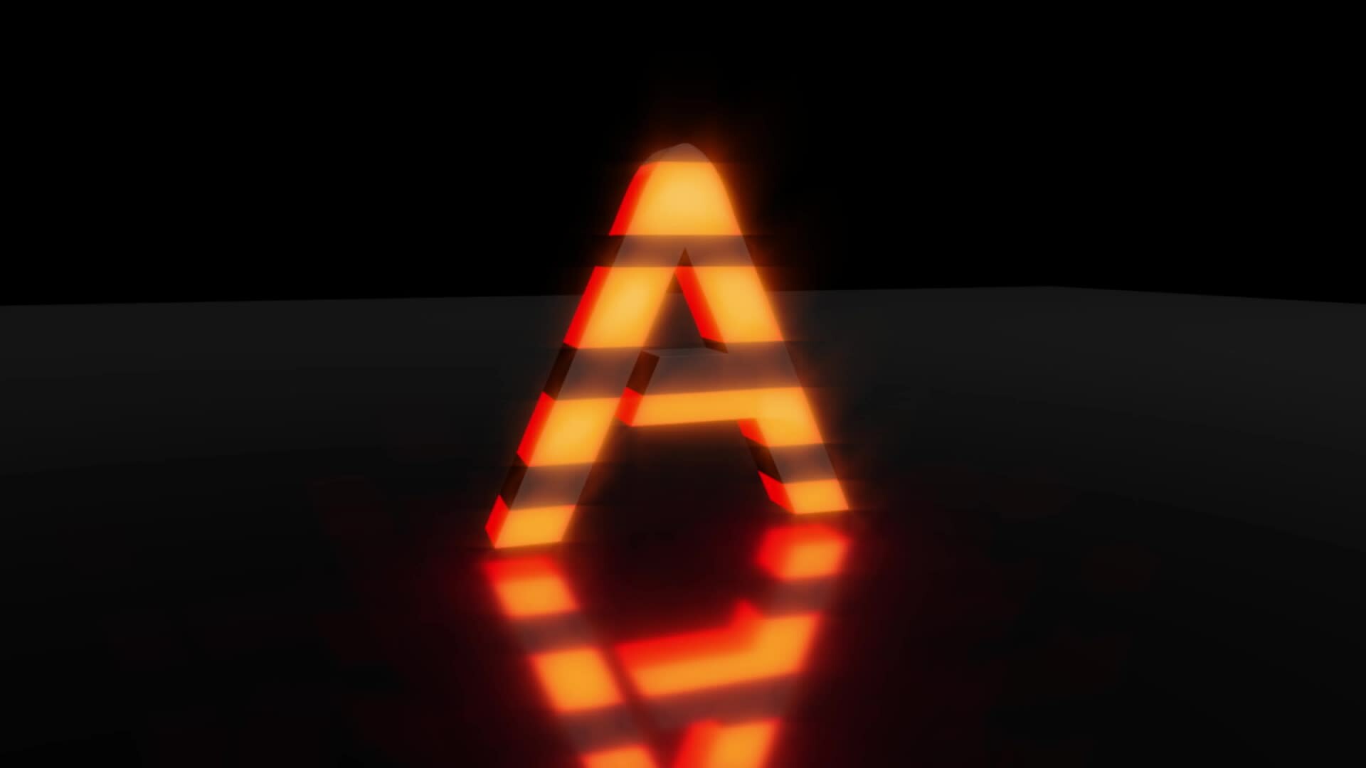 ArtStation - Motion Graphics For Letter "A"
