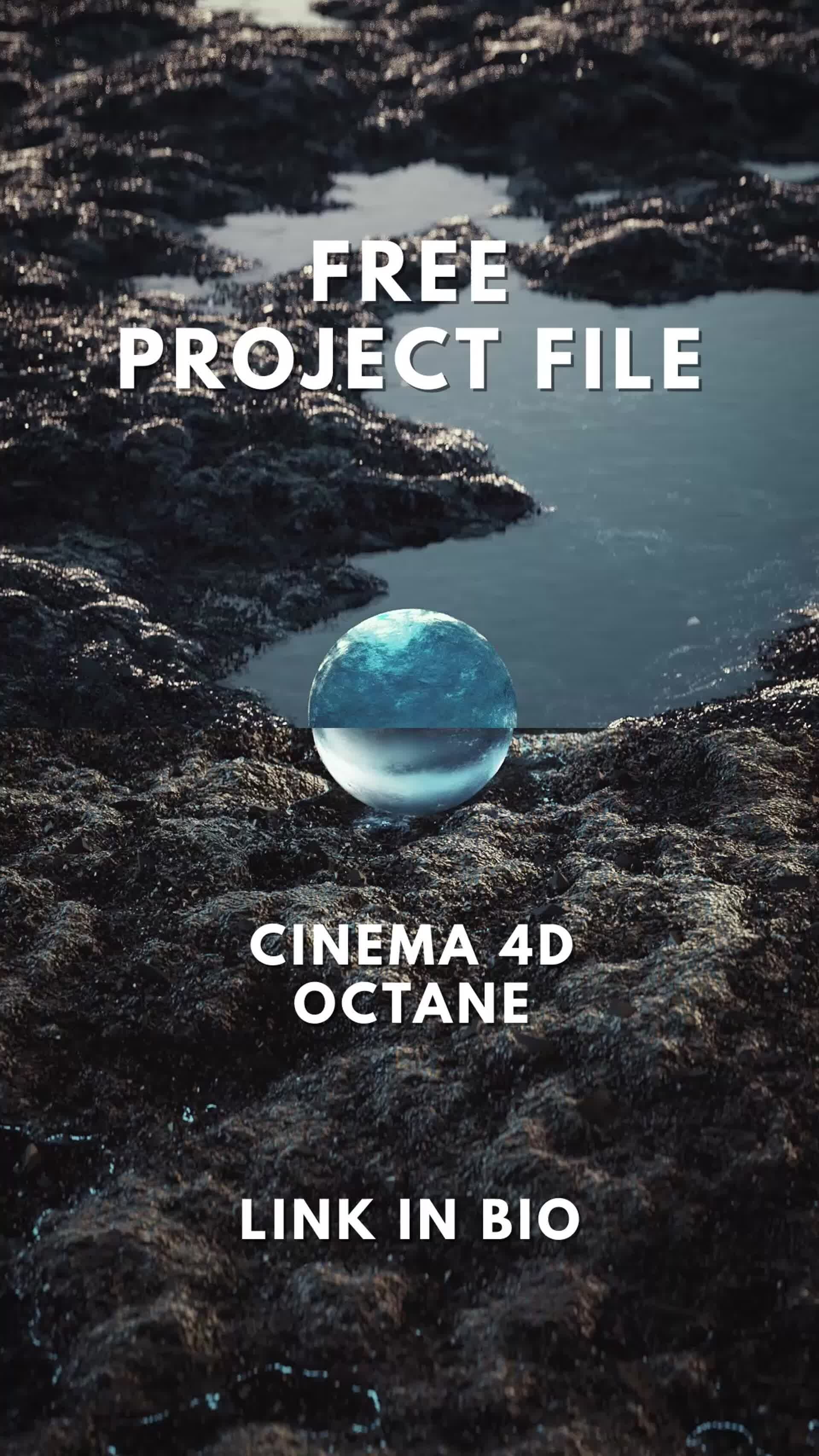 ArtStation - Procedural Ground - Free C4d Octane Project File