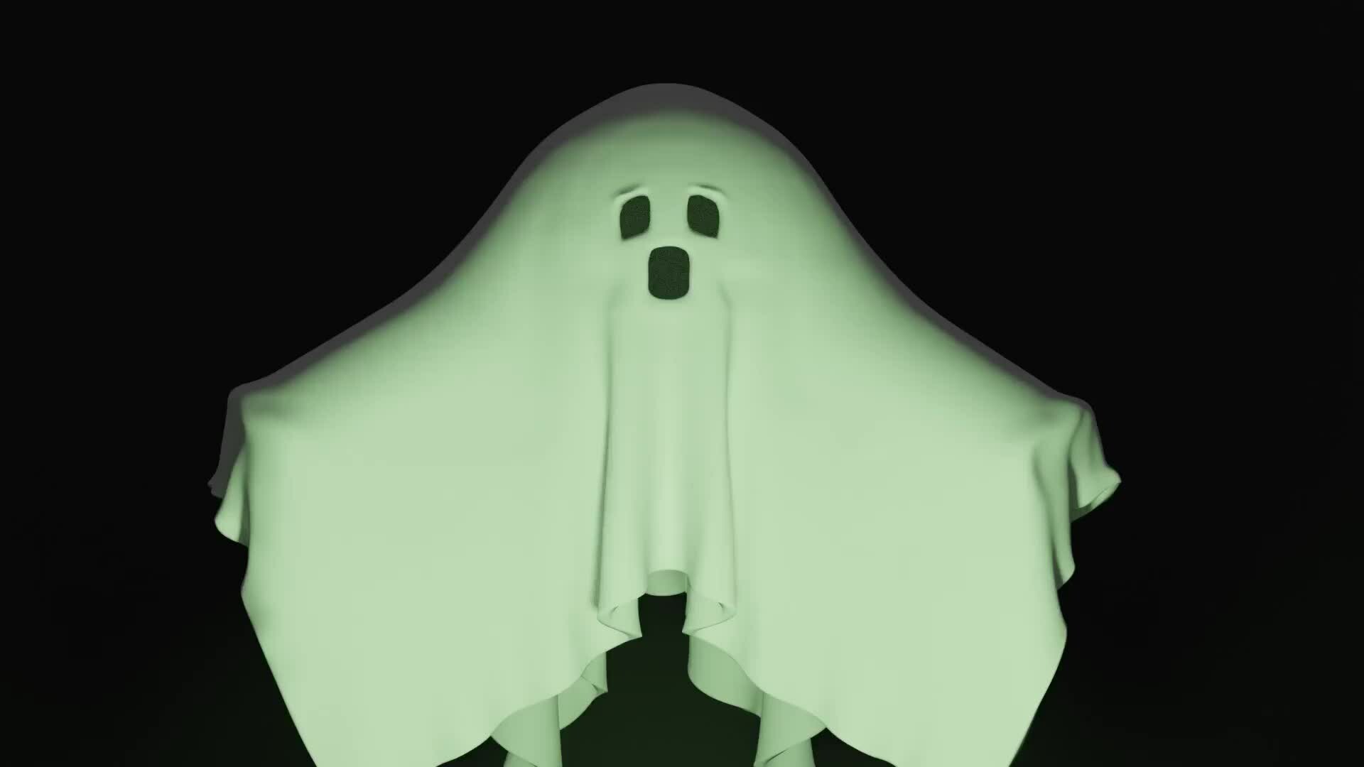 ArtStation - 3D Ghost animation