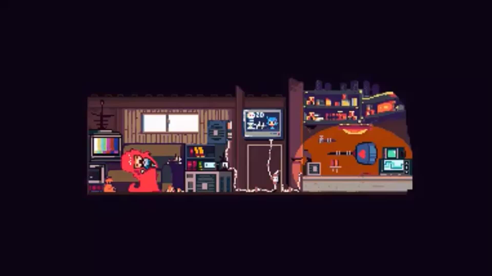 ArtStation - Piko Piko Girl - Clip