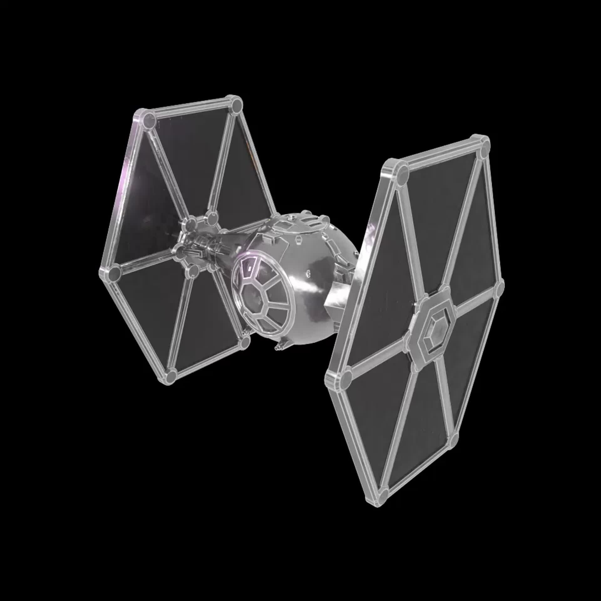 ArtStation - Tie Fighter