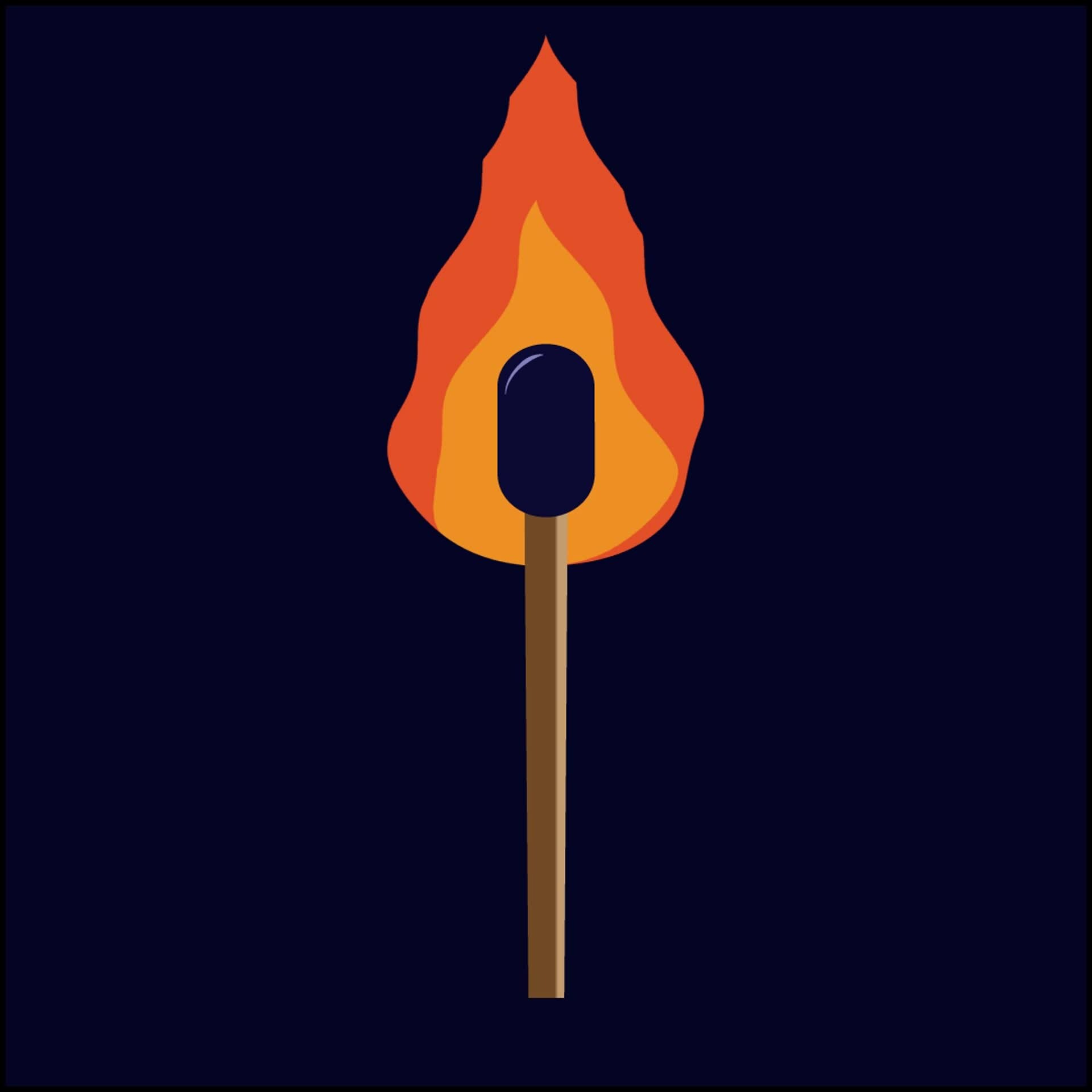 ArtStation - 2d flame animation