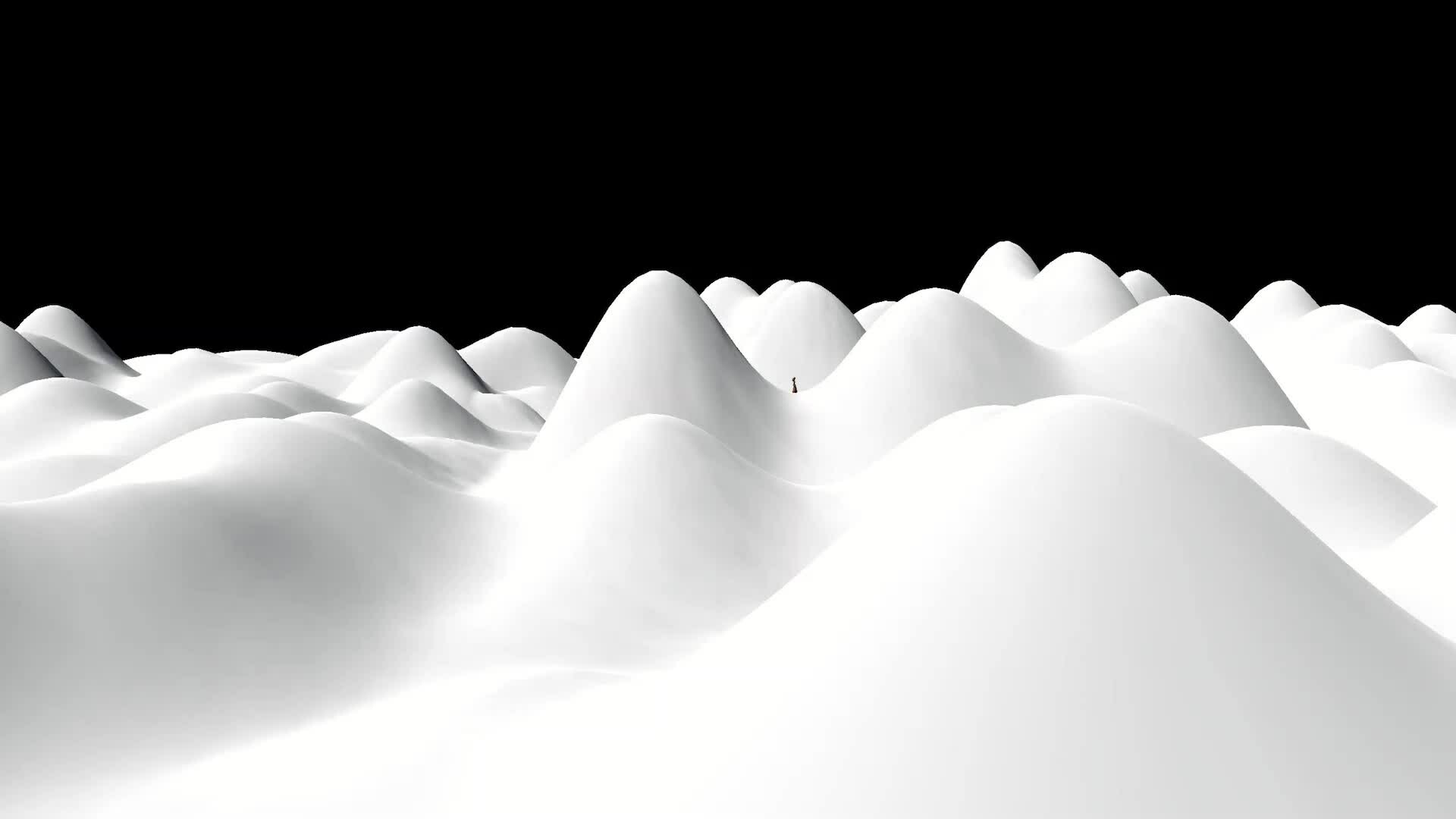 ArtStation - Snowfall Animation Clip