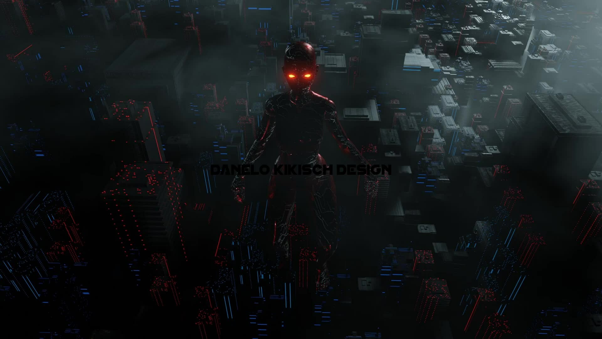 ArtStation - Droid Float City VJ Loop