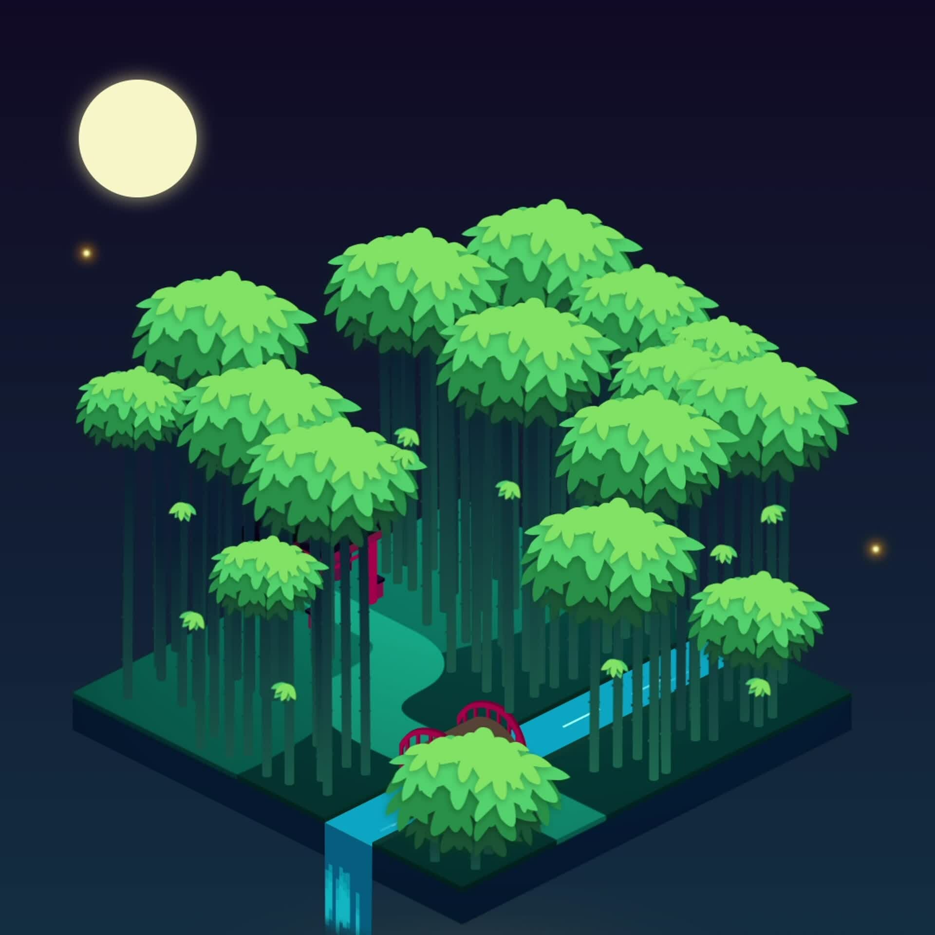ArtStation - Tiny Worlds - Bamboo Forest