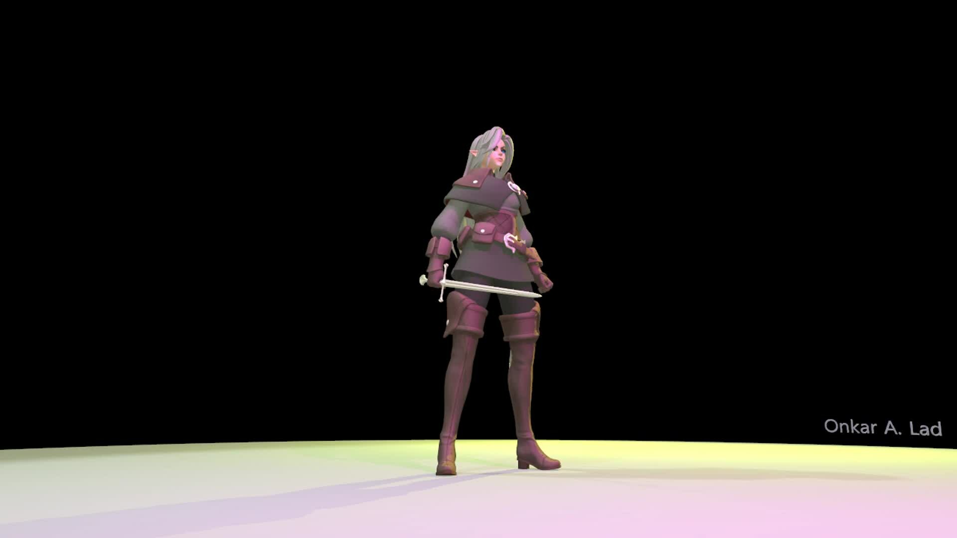 ArtStation - Sword Skills 3d animation