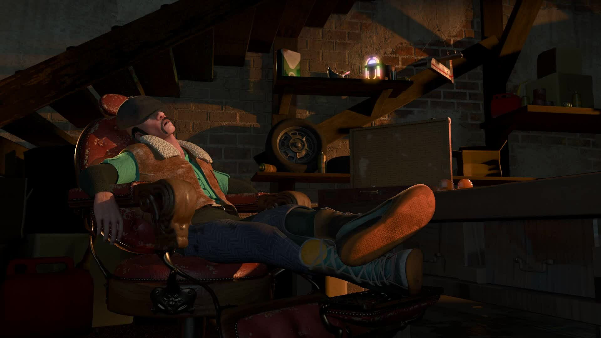 ArtStation - Gaspard is sleeping (from Mecano's trailer) (A3DSI Matane)