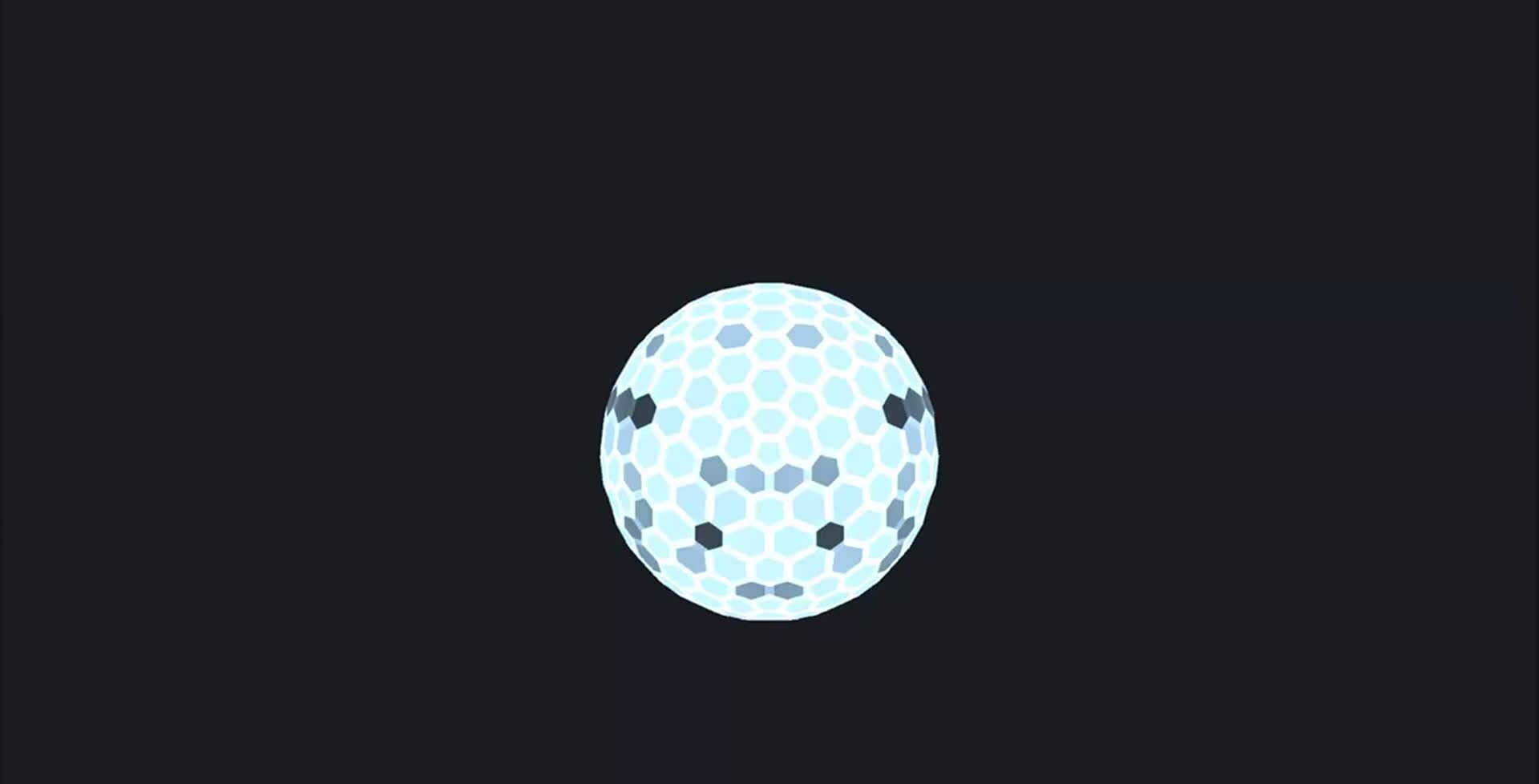 ArtStation - Unity VFX Shader Graph - Breathing Hexagon Sphere