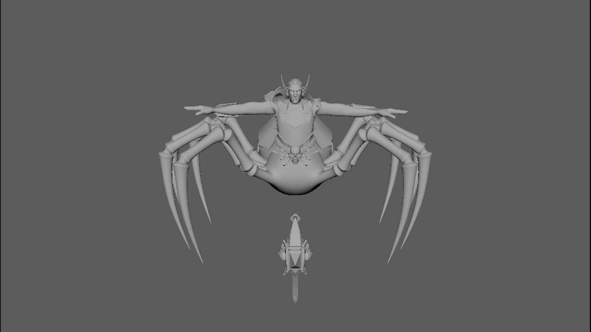 ArtStation - Advanced 3D Animation Module - Drider Character with ...