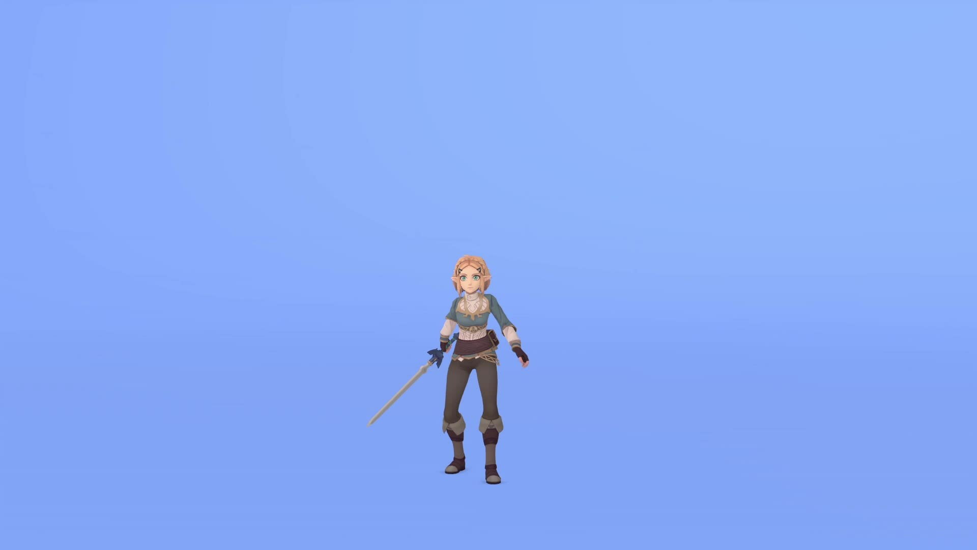 ArtStation - Zelda Jump Cycle