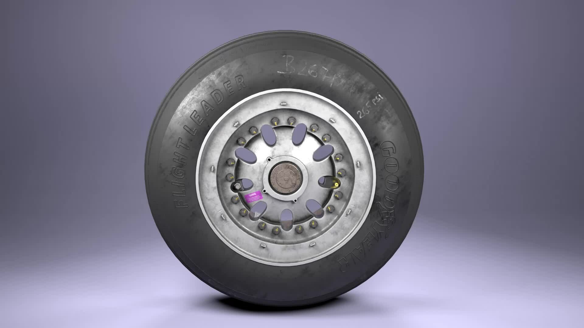 ArtStation - Main Landing Gear (MLG) for Boeing 737-800