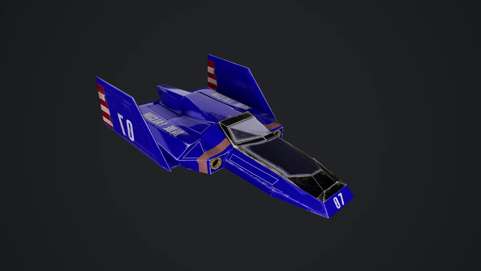 ArtStation - Blue Falcon FZero