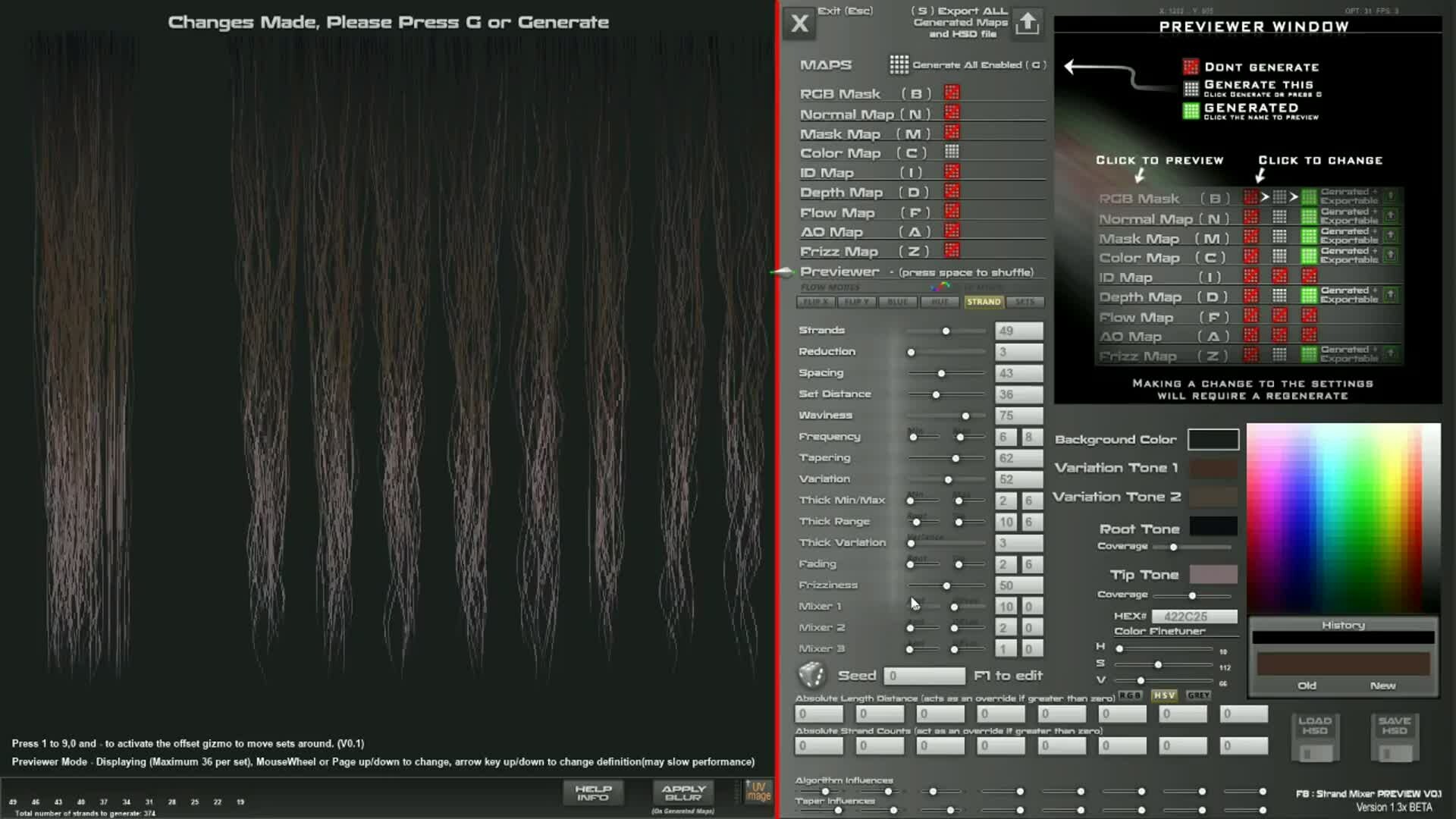 ArtStation - Hair Strand Designer (BETA) - Speed Video