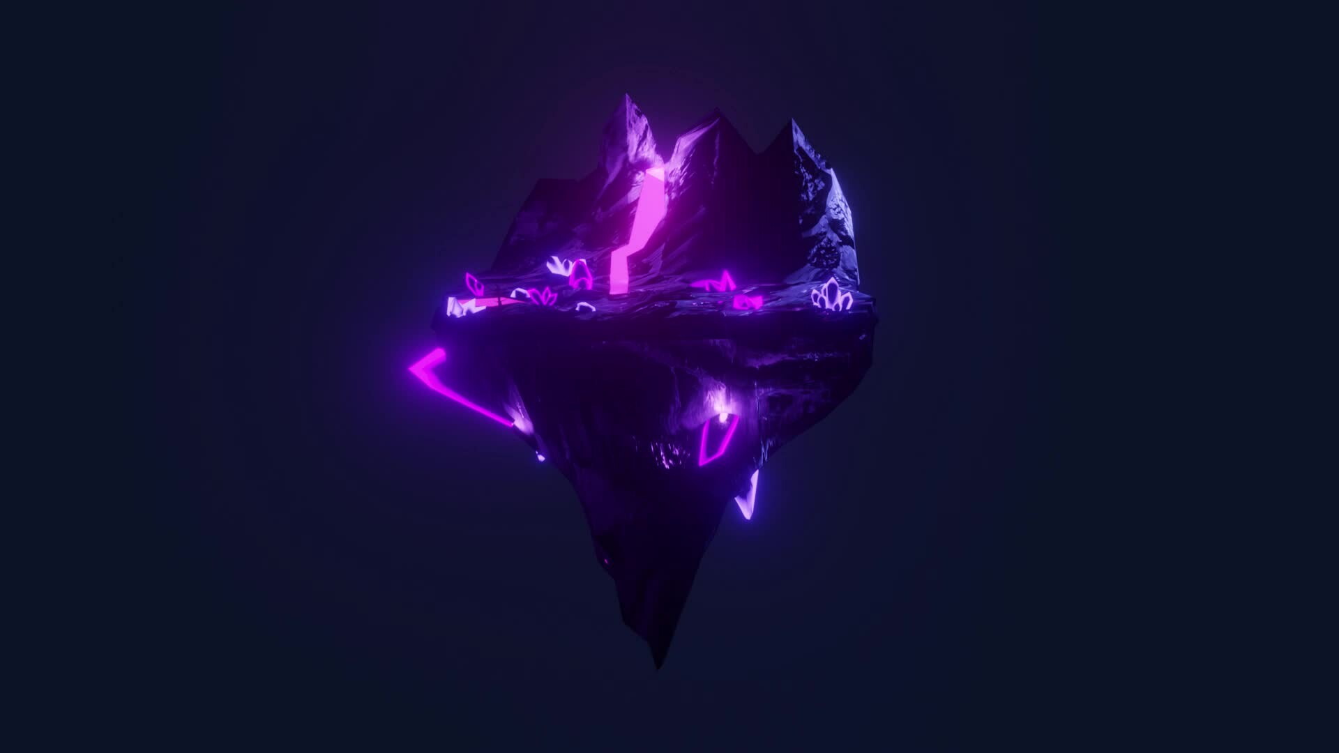 ArtStation - Floating Elemental Island