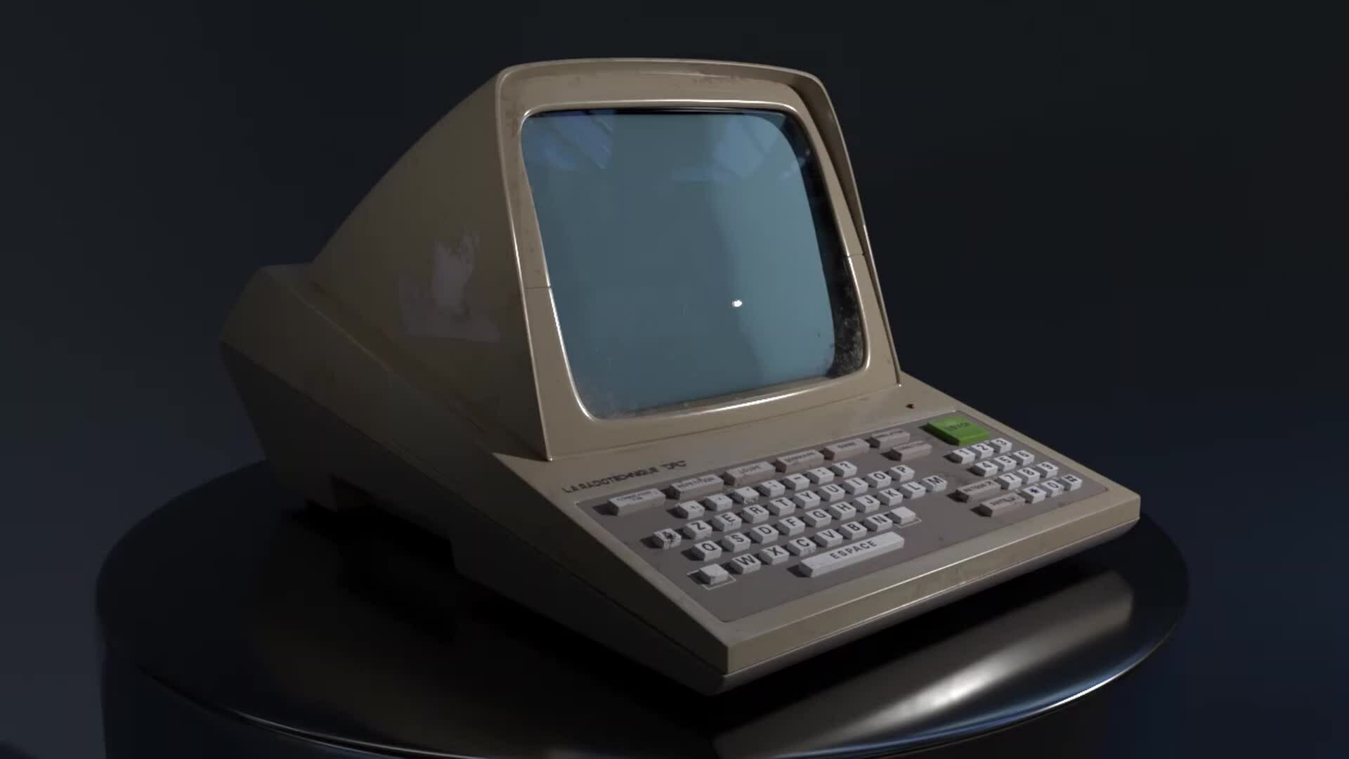 ArtStation - Minitel, La Radiotechnique, 1988