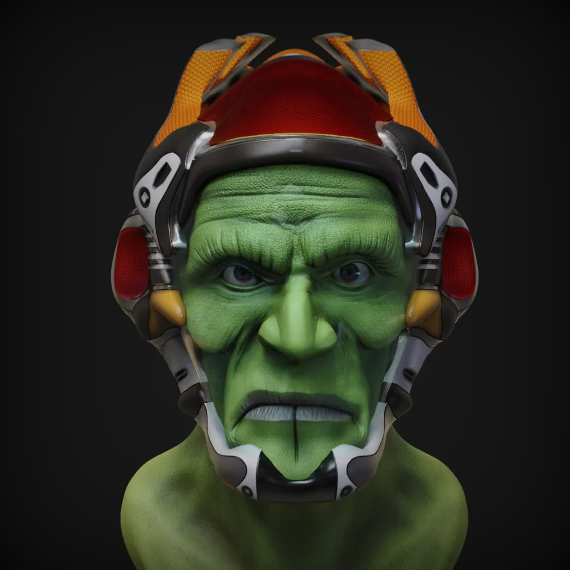 ArtStation - Alien Head