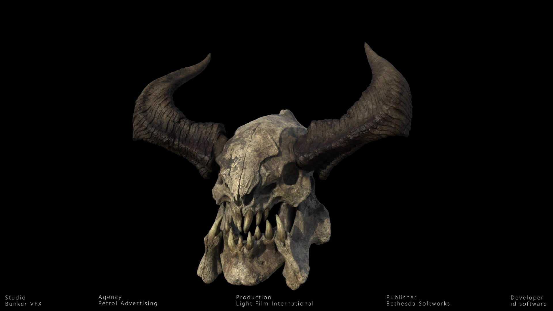 ArtStation - Demon Skull (Doom Eternal Teaser)