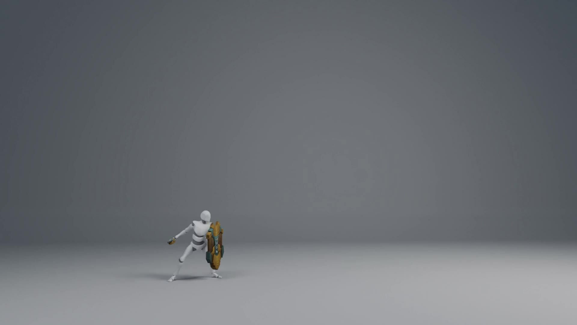 ArtStation - Sword and shield Combo