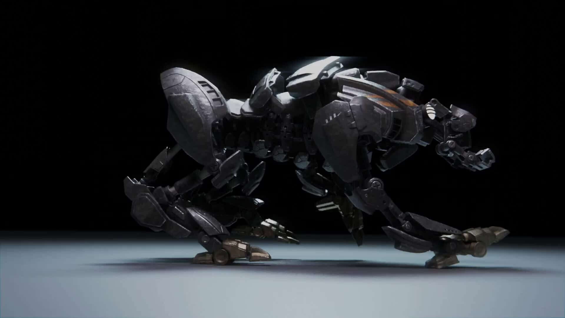 ArtStation - Quadbot animations