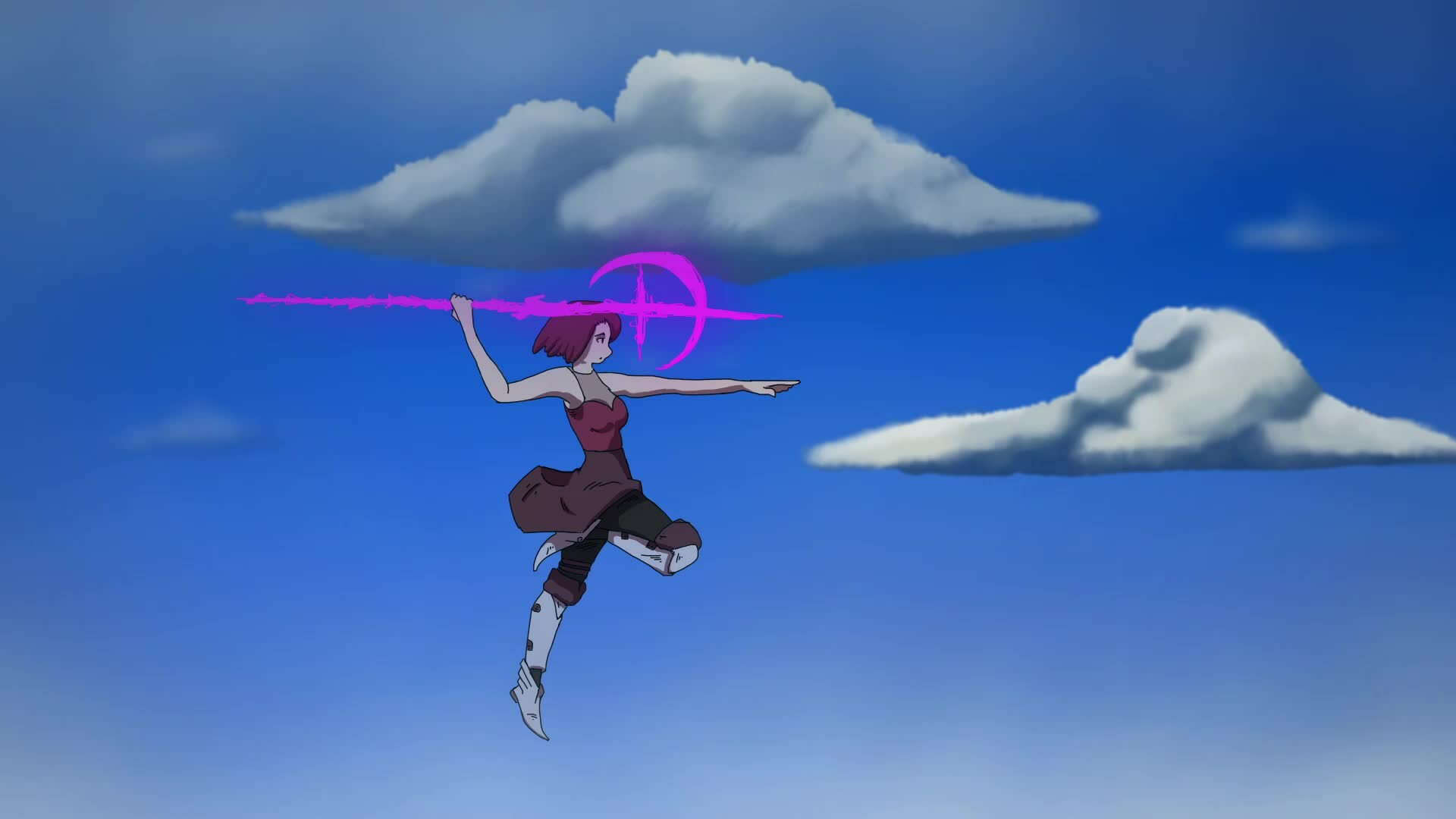 ArtStation - Spear throw animation