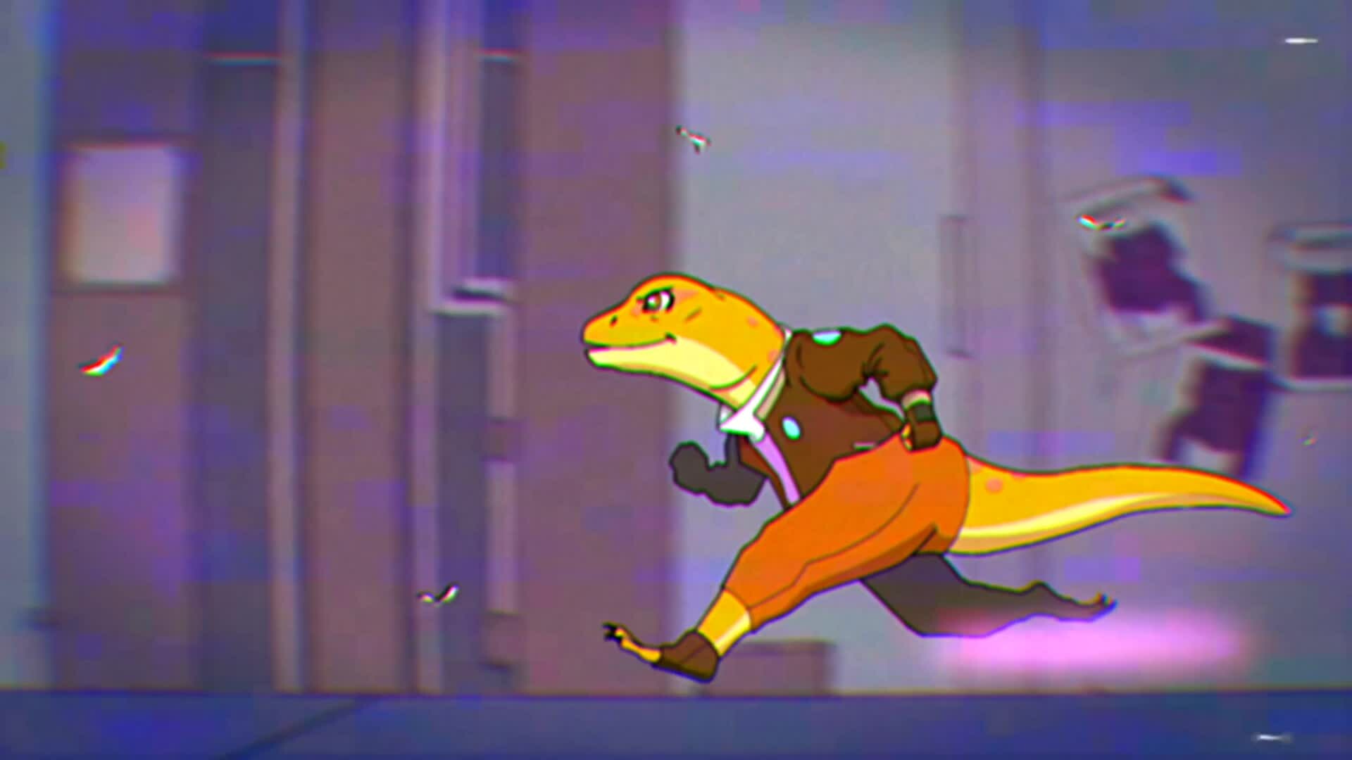 ArtStation - Procreate Animation - Lizard Run