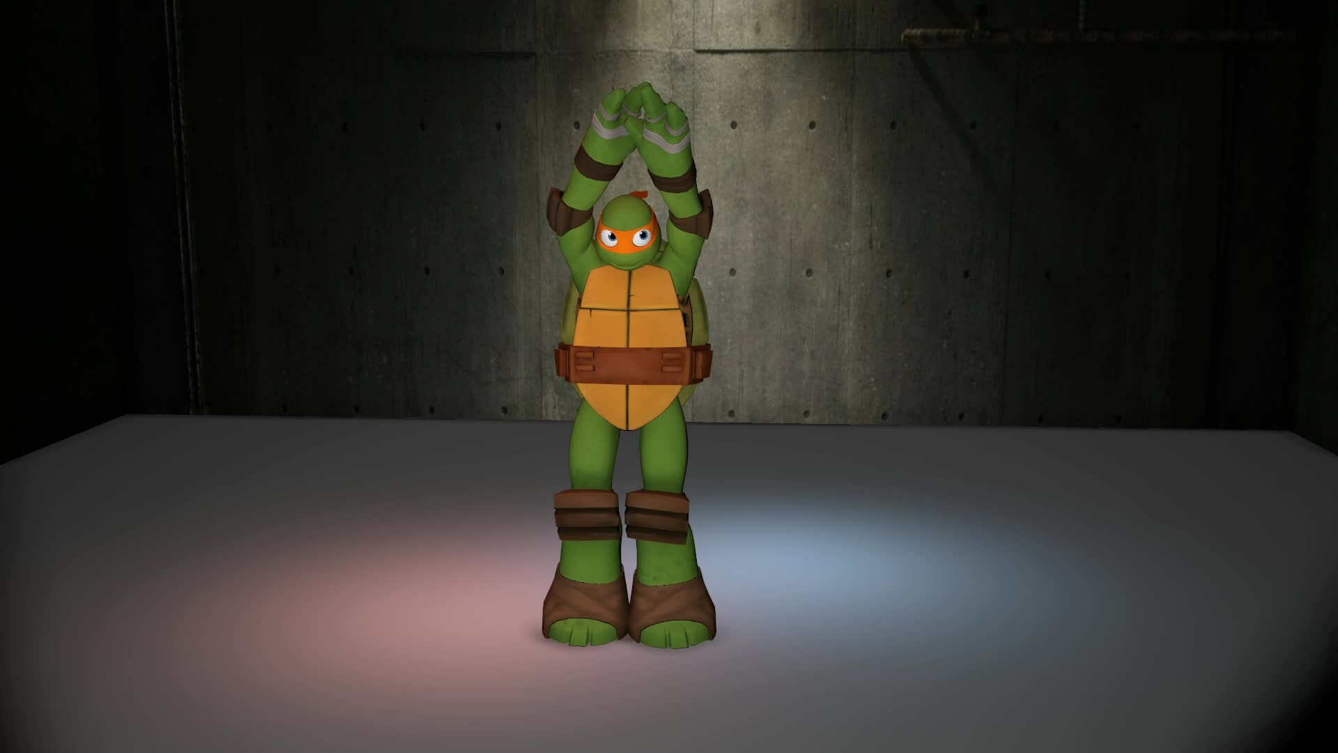 ArtStation - Ninja Turtle Dancing