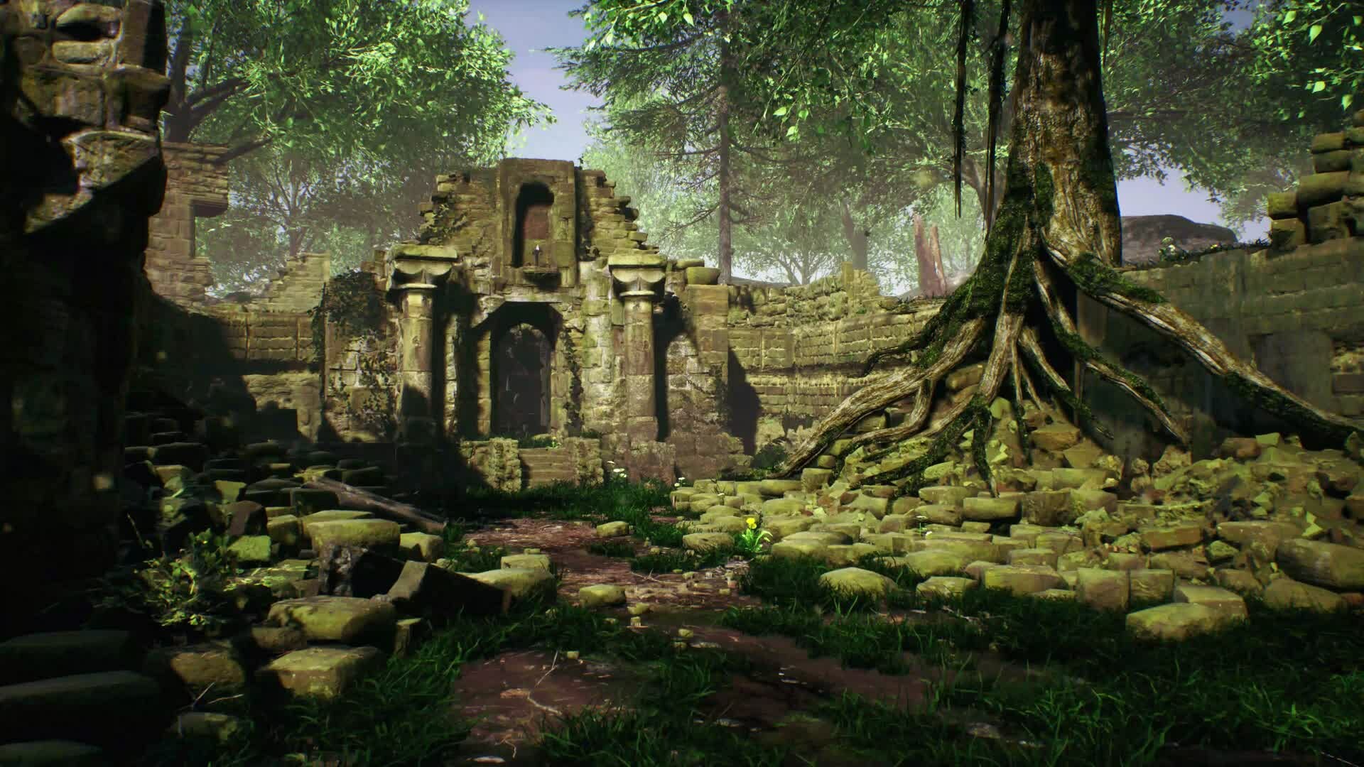 ArtStation - Temple ruins