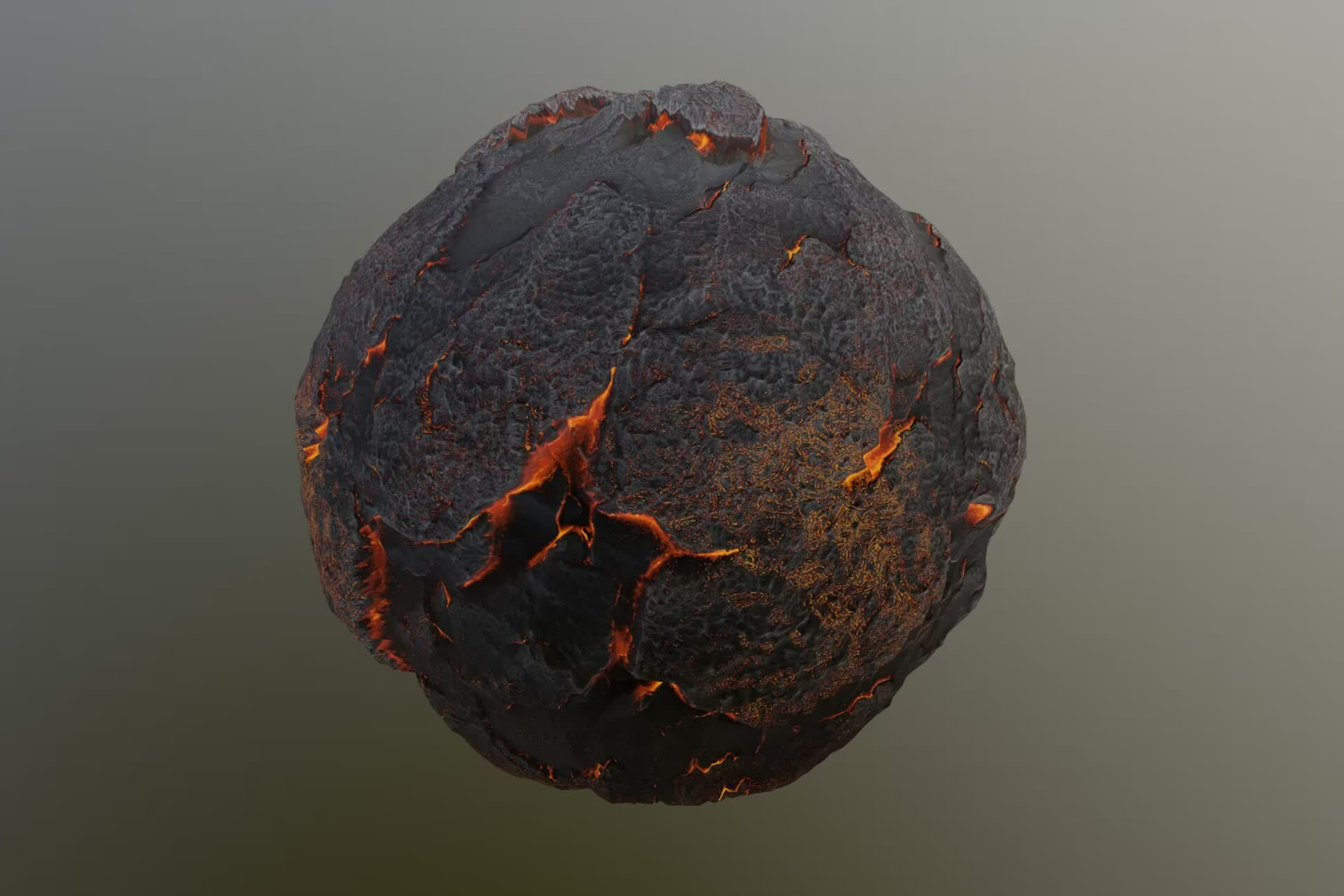 ArtStation - Lava Rocks - Substance Designer
