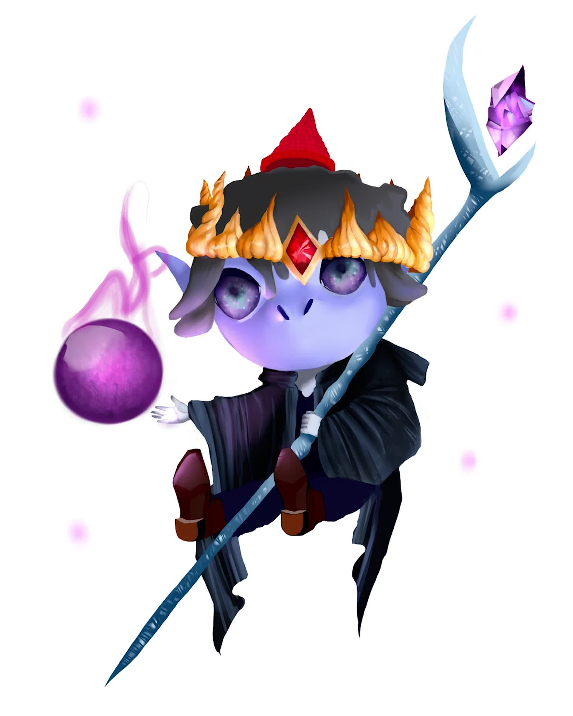 ArtStation - Little Wizard King