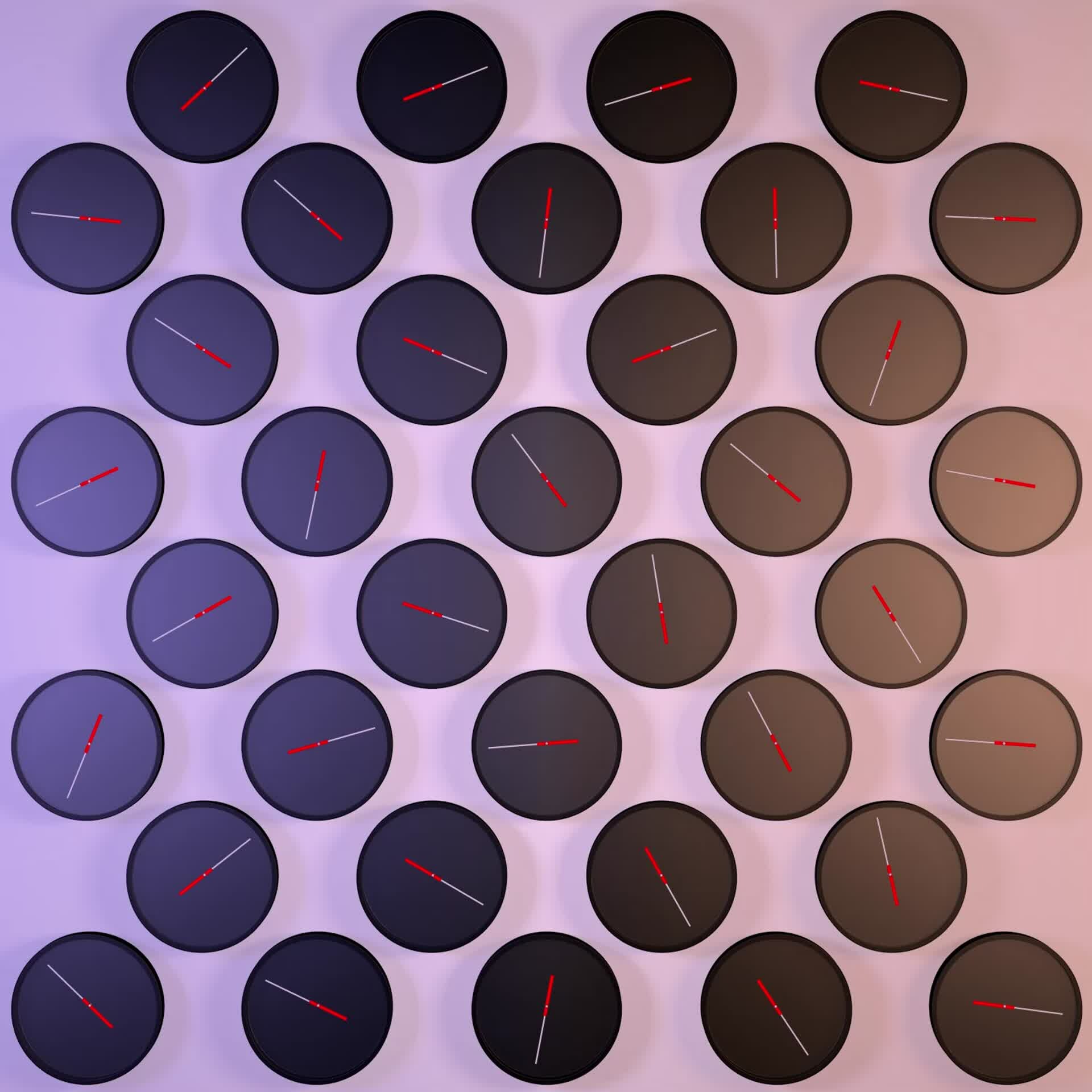 ArtStation - Clock 3d Motion Graphics