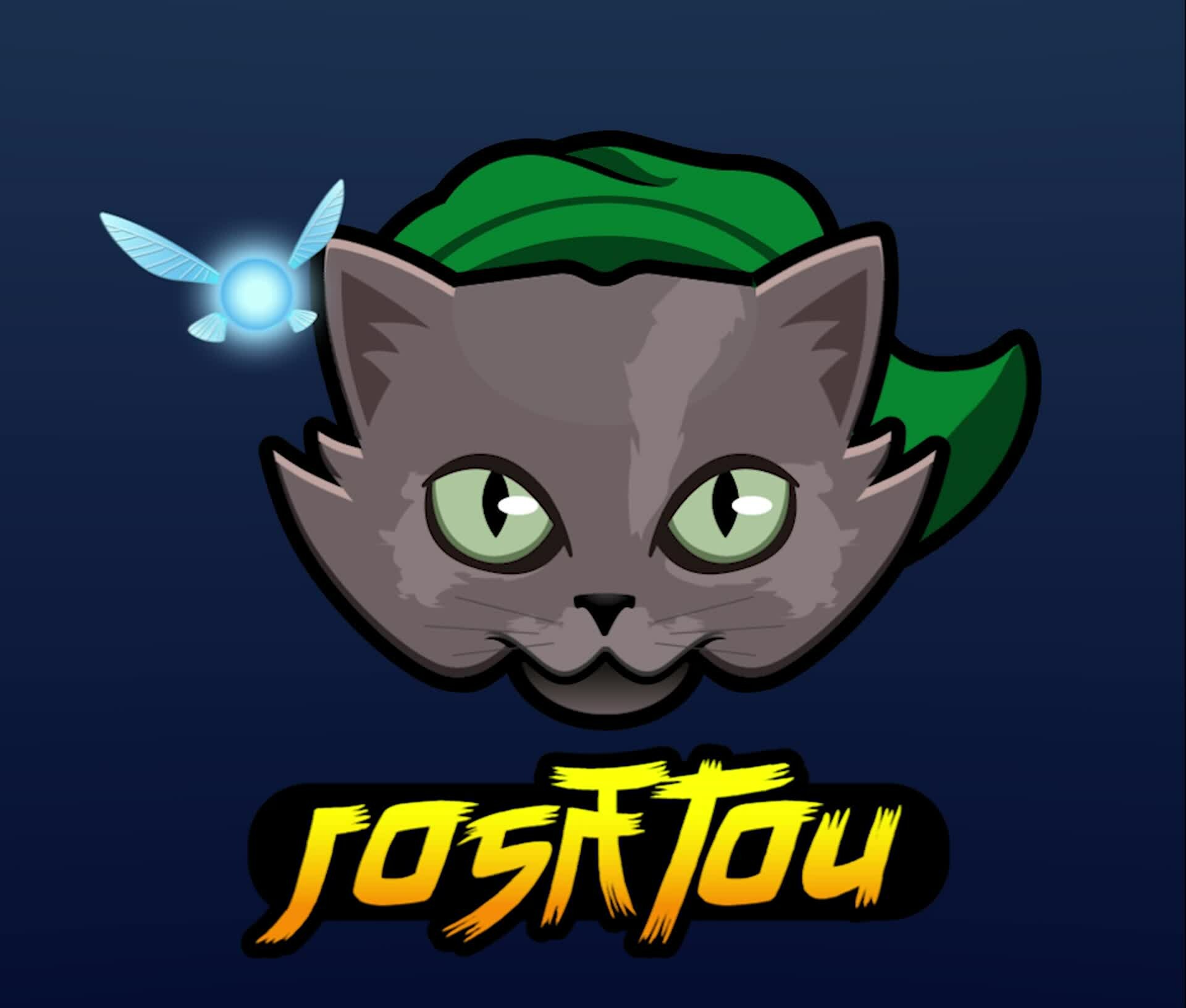 ArtStation - Logo Gamer CatLink (Josatou)