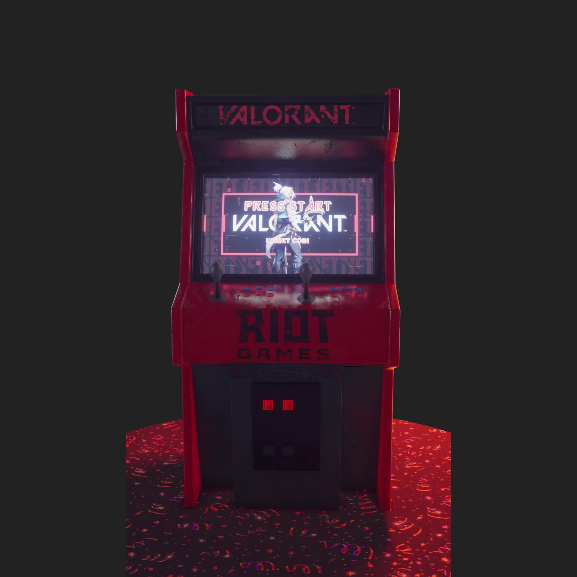 ArtStation - Valorant Arcade Machine