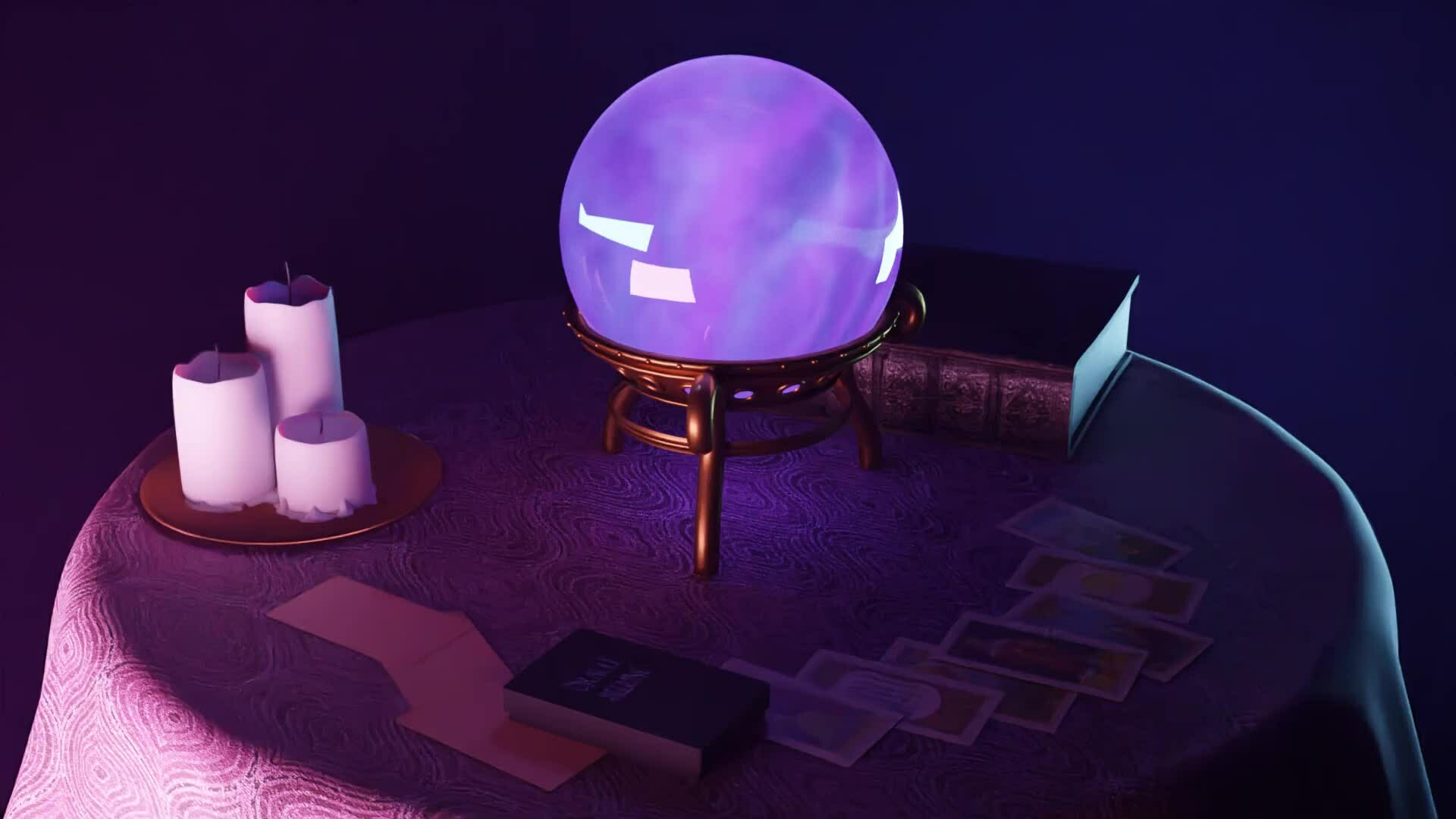 ArtStation - Fortune Teller's Table 1