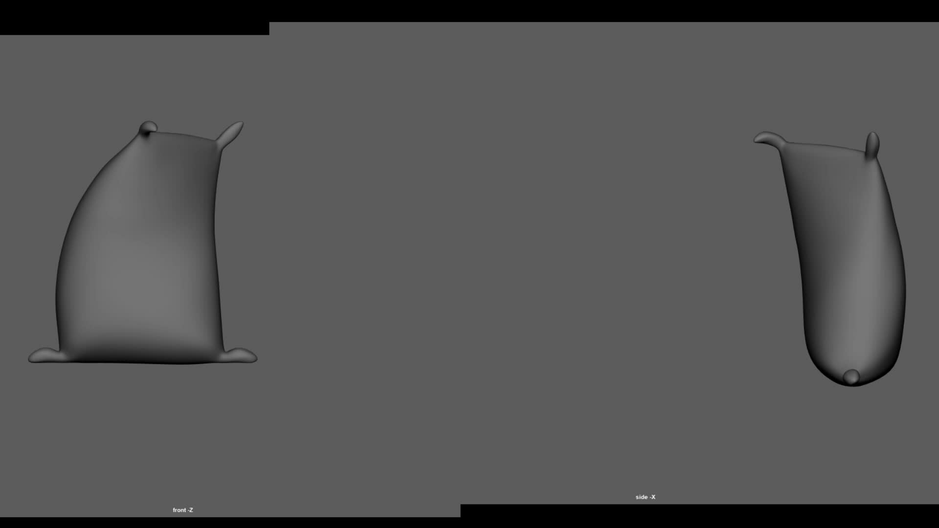 ArtStation - Flour Sack Walk Cycle 01