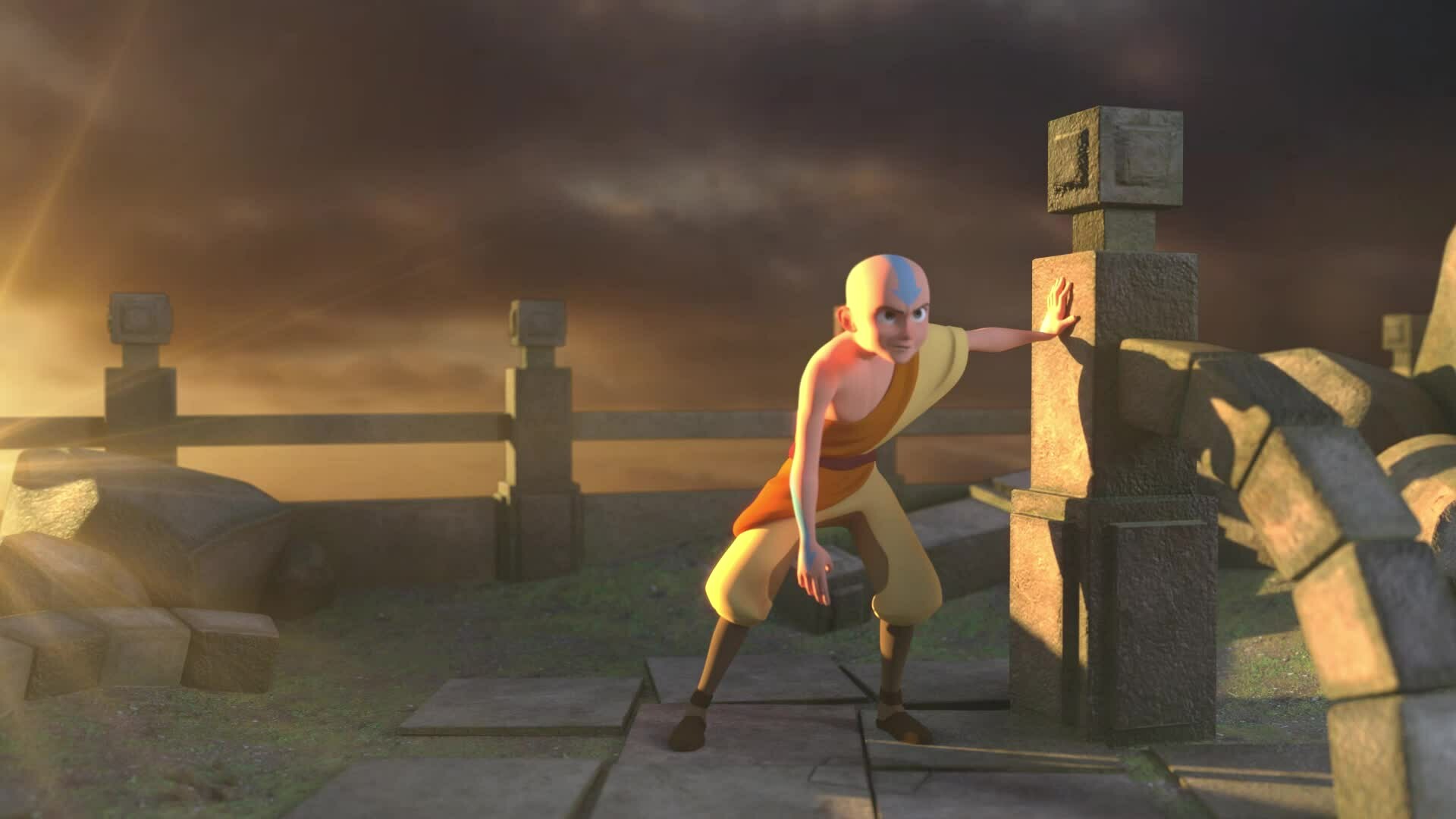 ArtStation - Aang Animation Render
