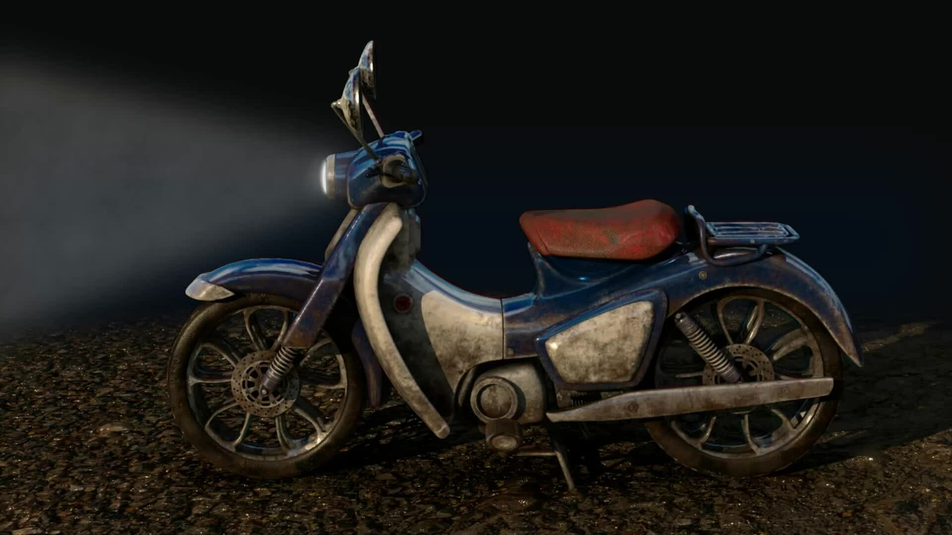 ArtStation - Bike modeling