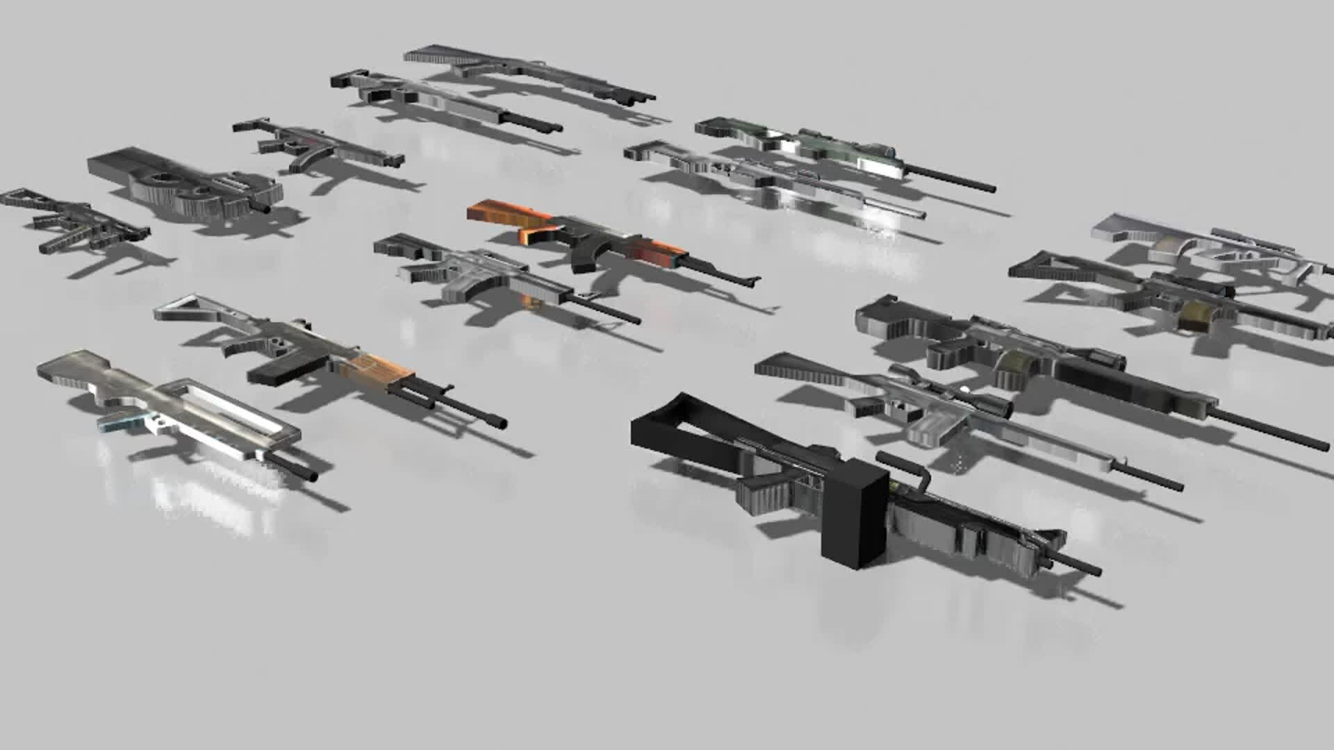 ArtStation - cs rifles