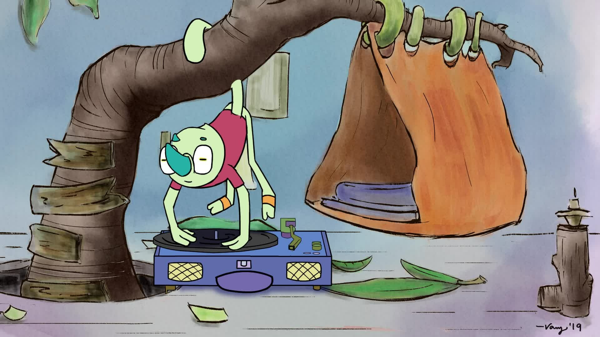 ArtStation - Amel, The Jackson Chameleon