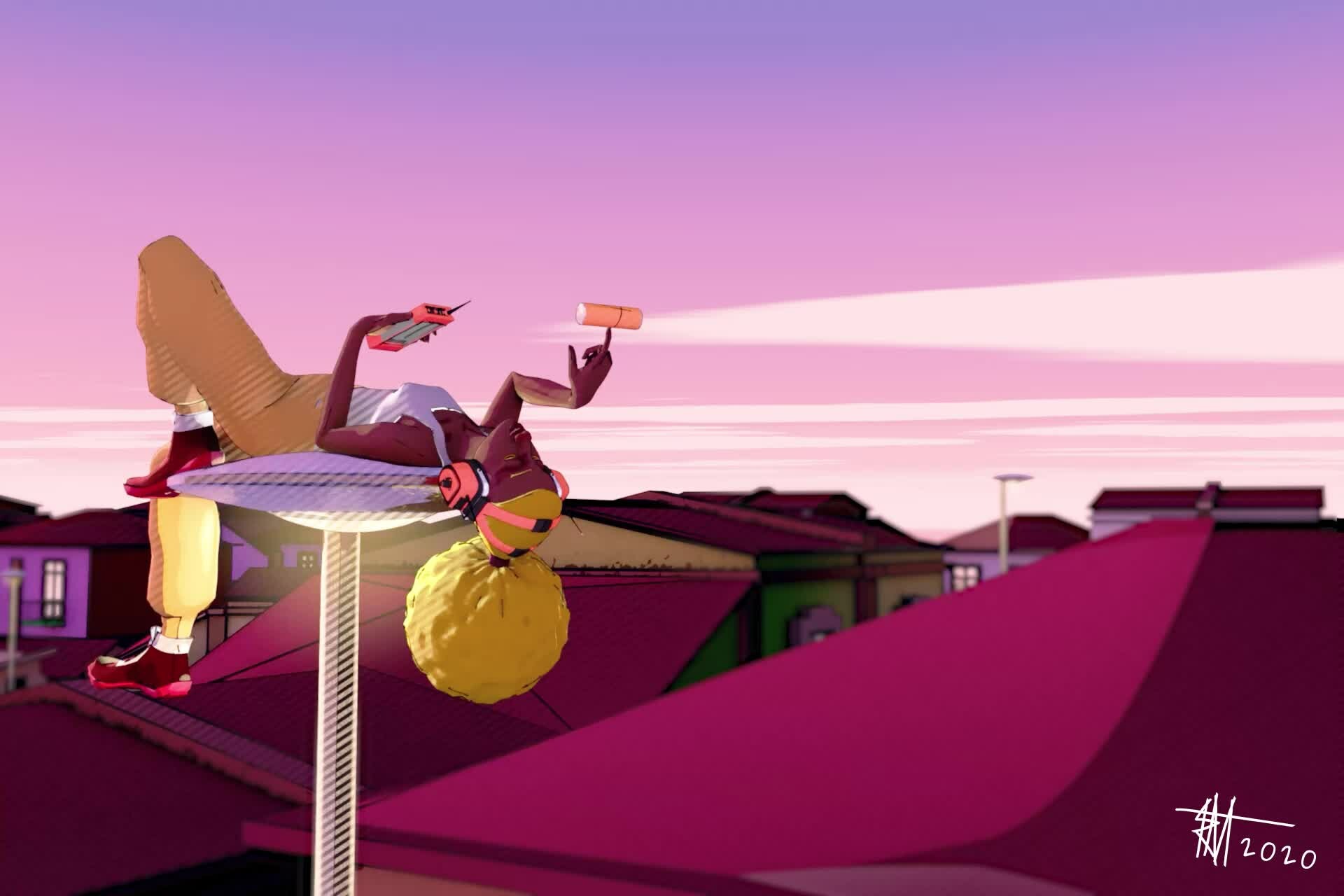 ArtStation - Stick to the beats