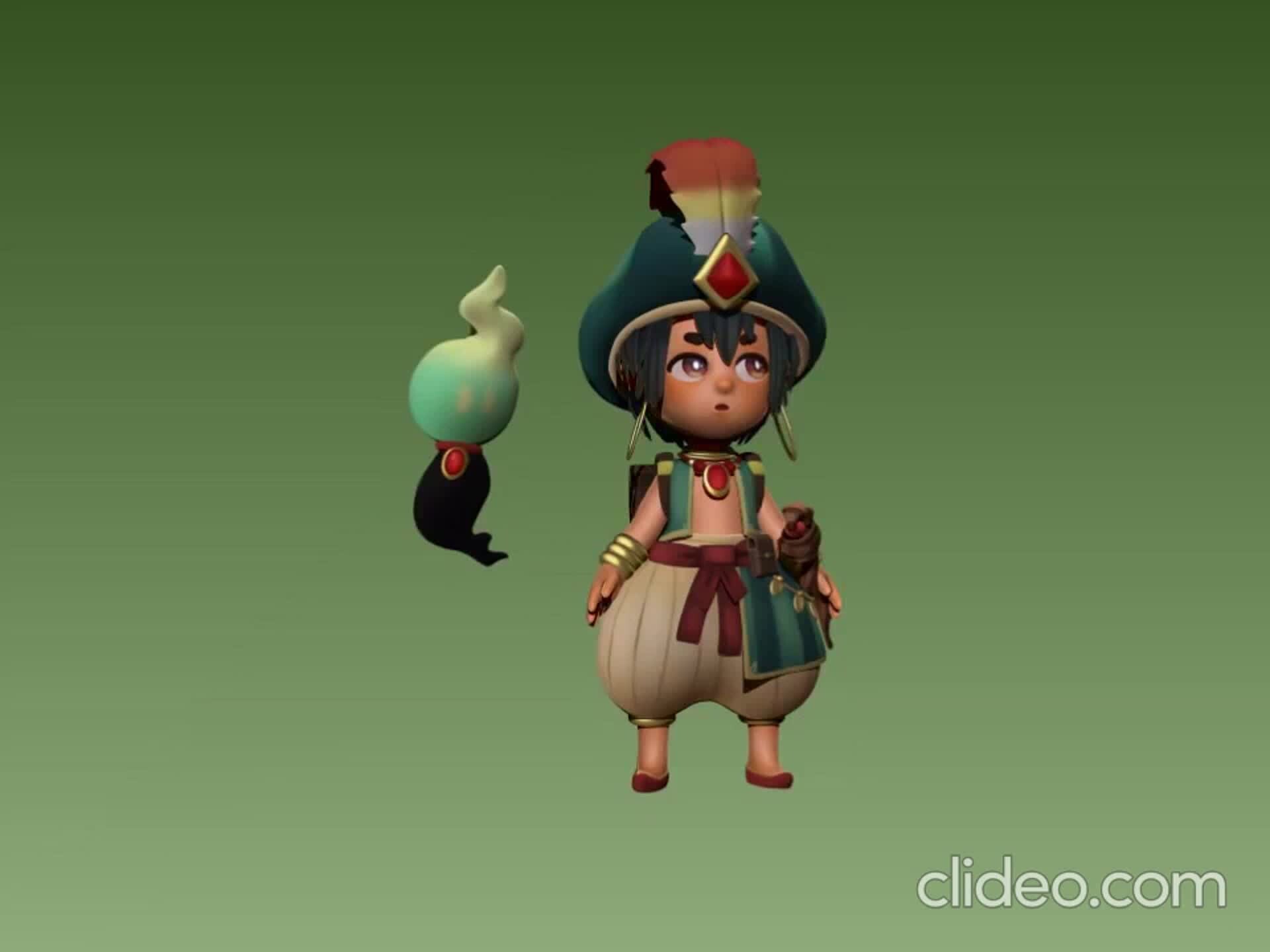 ArtStation - Arabian Boy Chibi