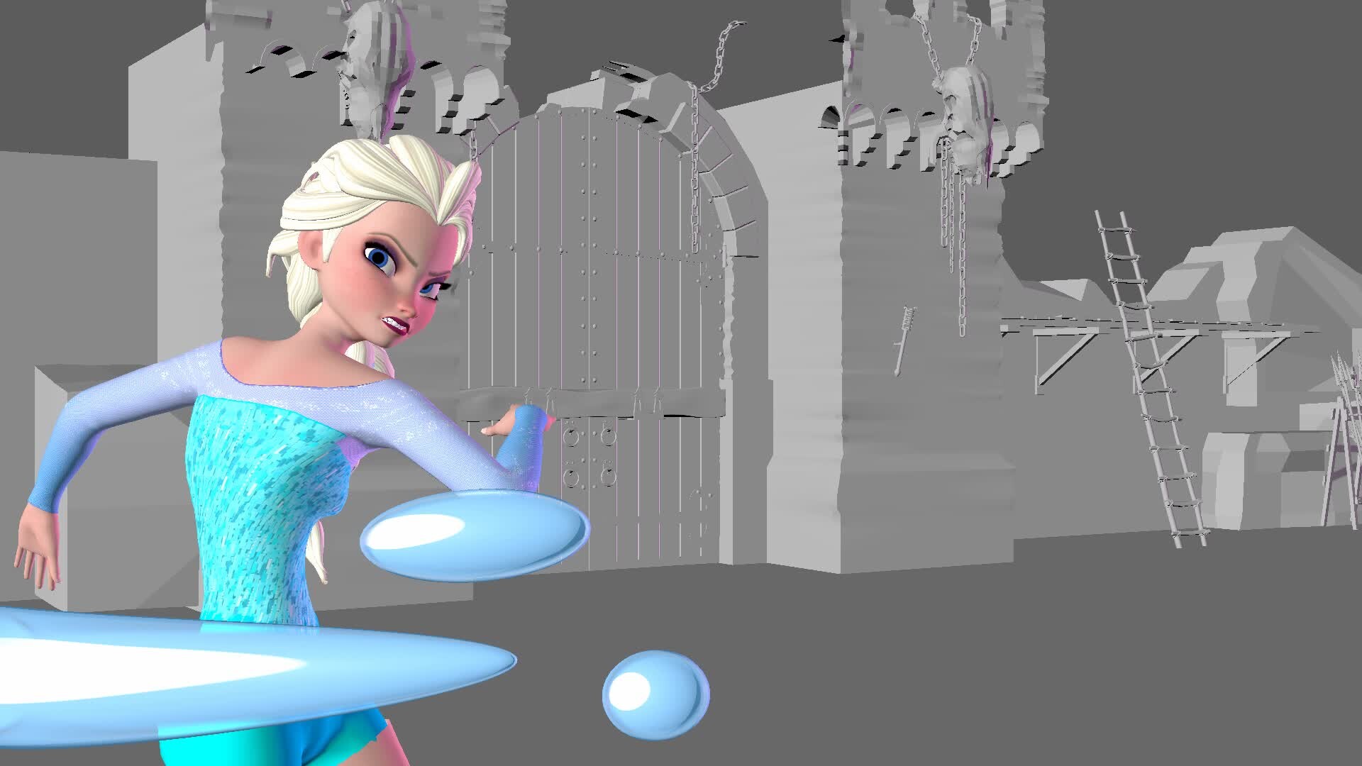 ArtStation - Elsa of the Northern Water Tribe