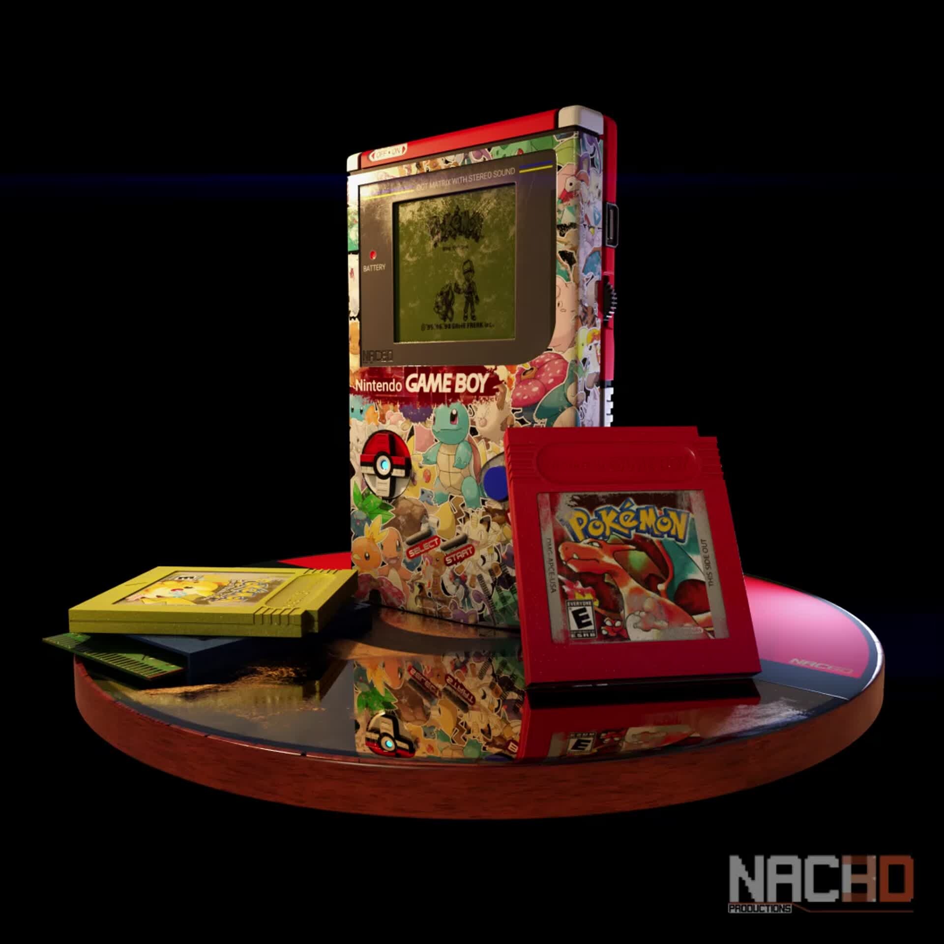 ArtStation - Pokémon GameBoy