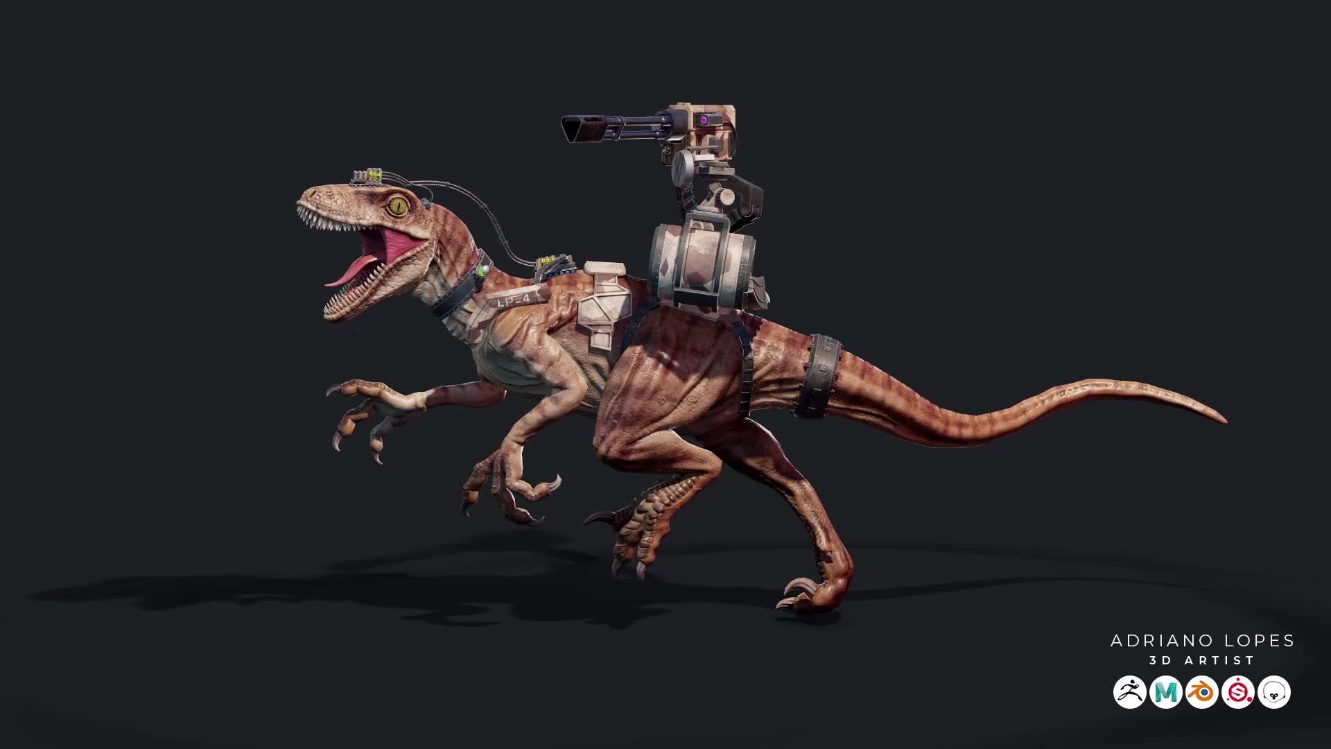 ArtStation - Dinosaur Machine